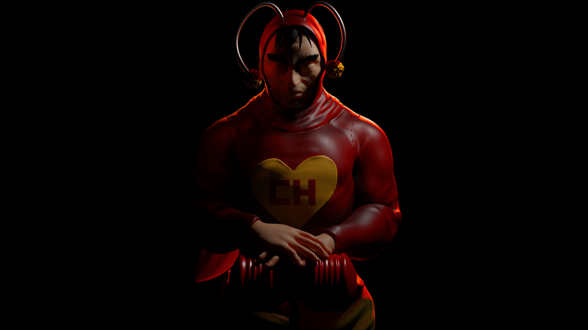 ArtStation - El Chapulín Colorado (Chapolin Colorado)