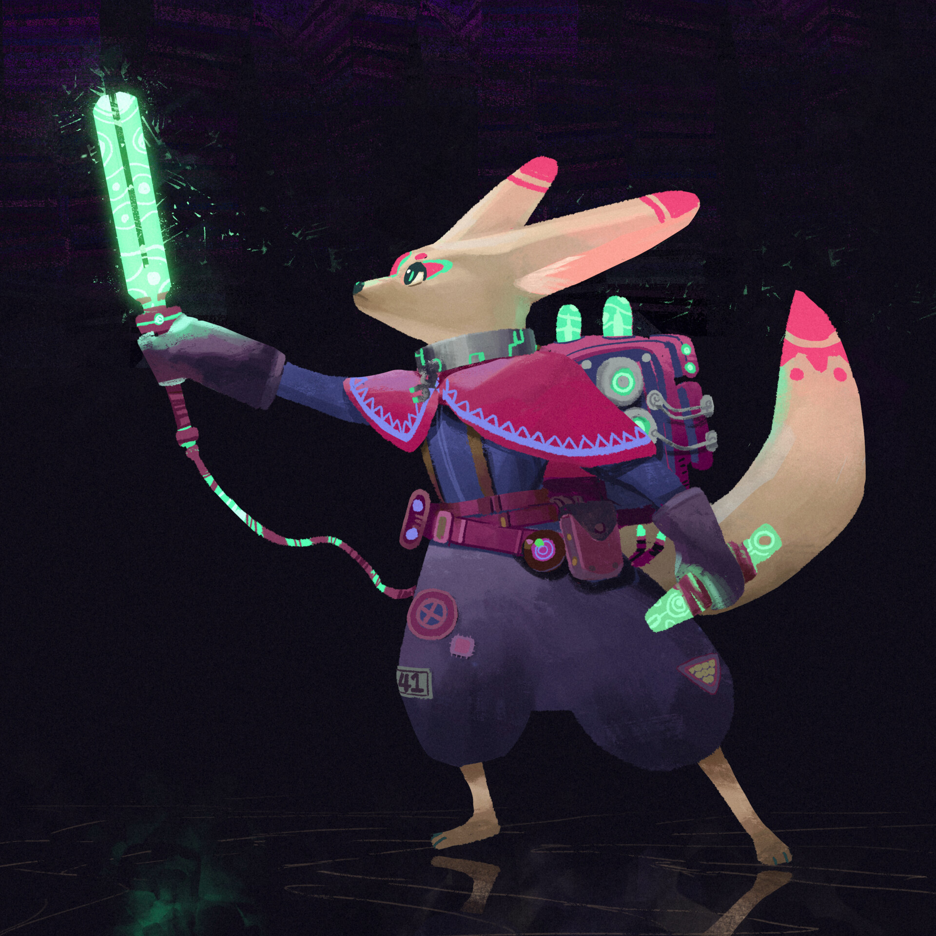 ArtStation - Fox Adventurer