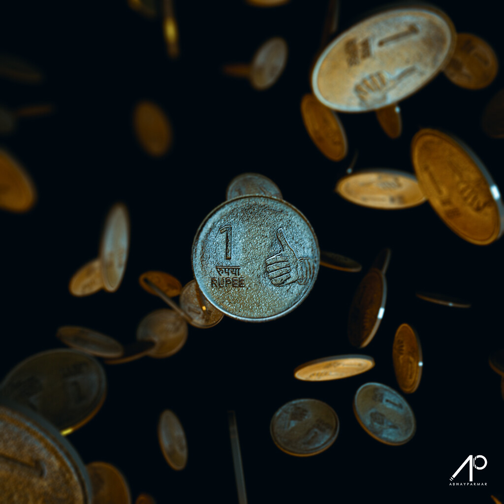 ArtStation - 1 rupee coin