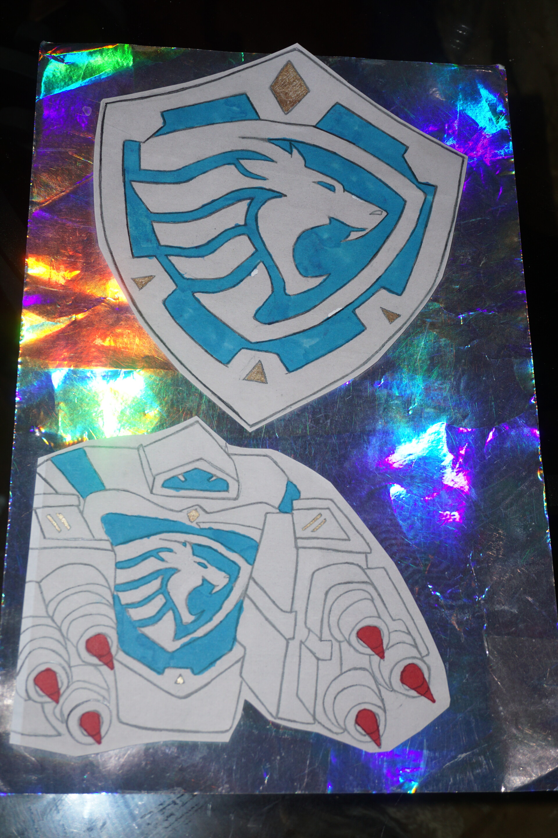 ArtStation - Legacy destiny mech Shield addition