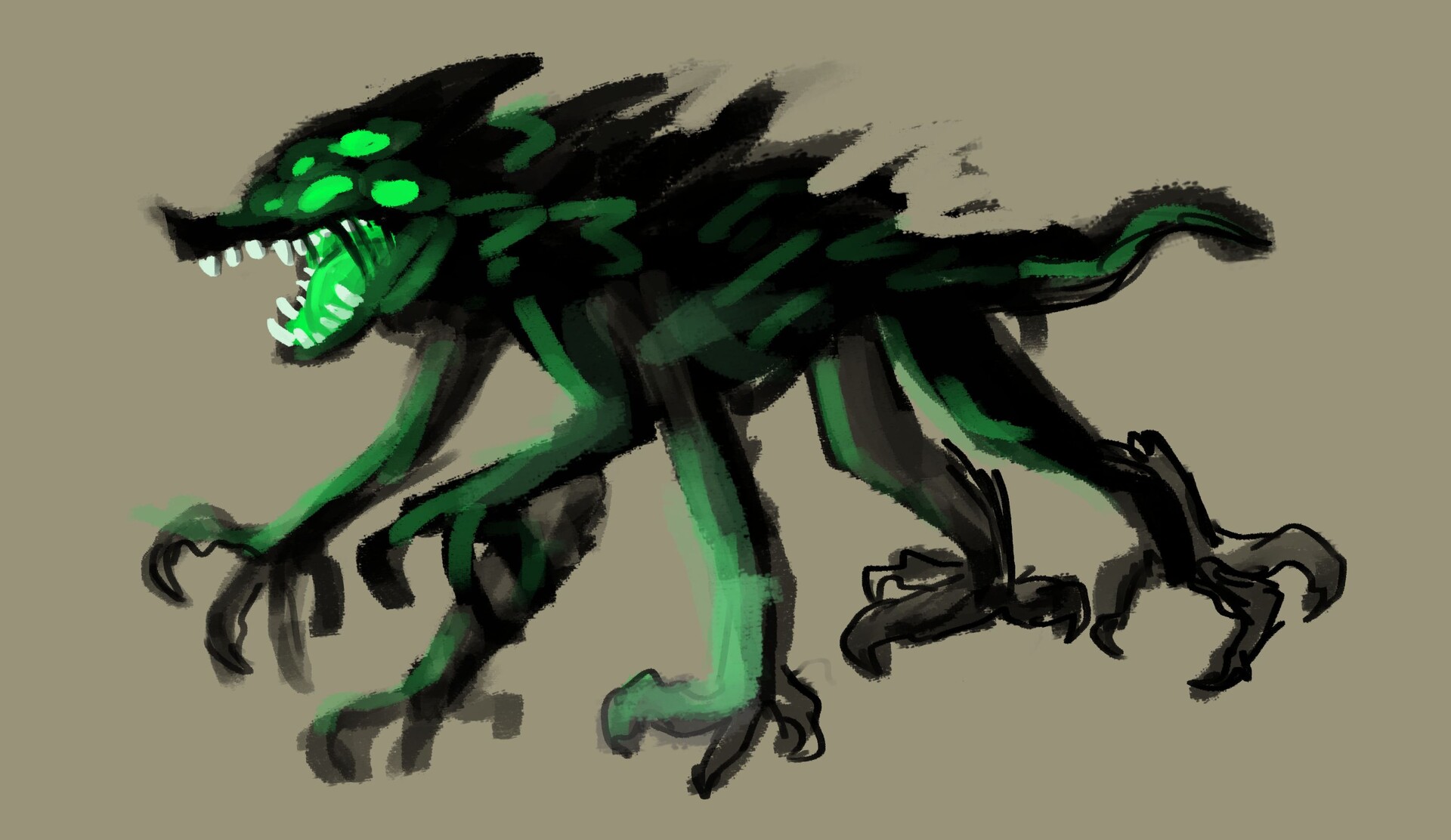 ArtStation - Shadow Creatures