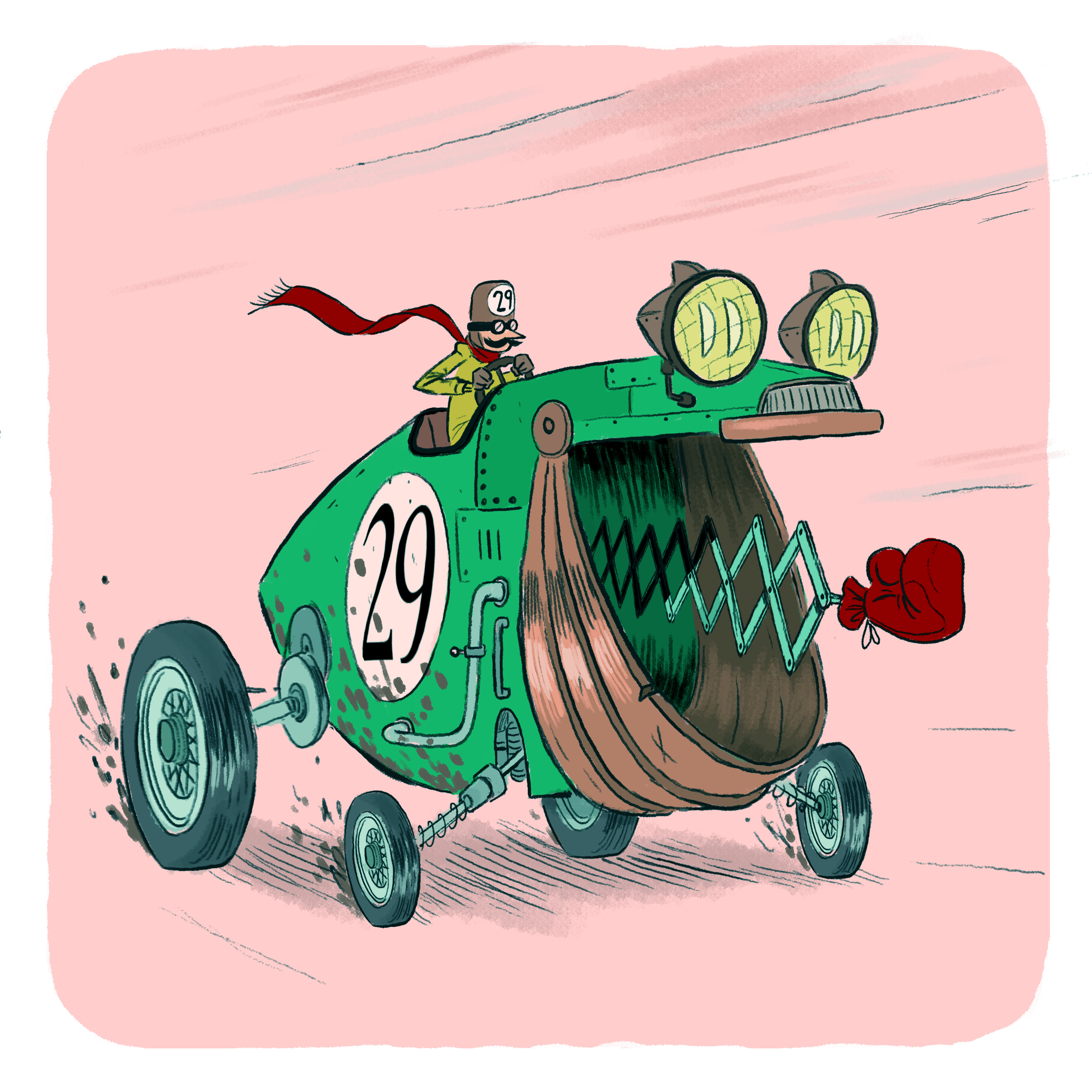 AXEL DE LAFFOREST - Frog car