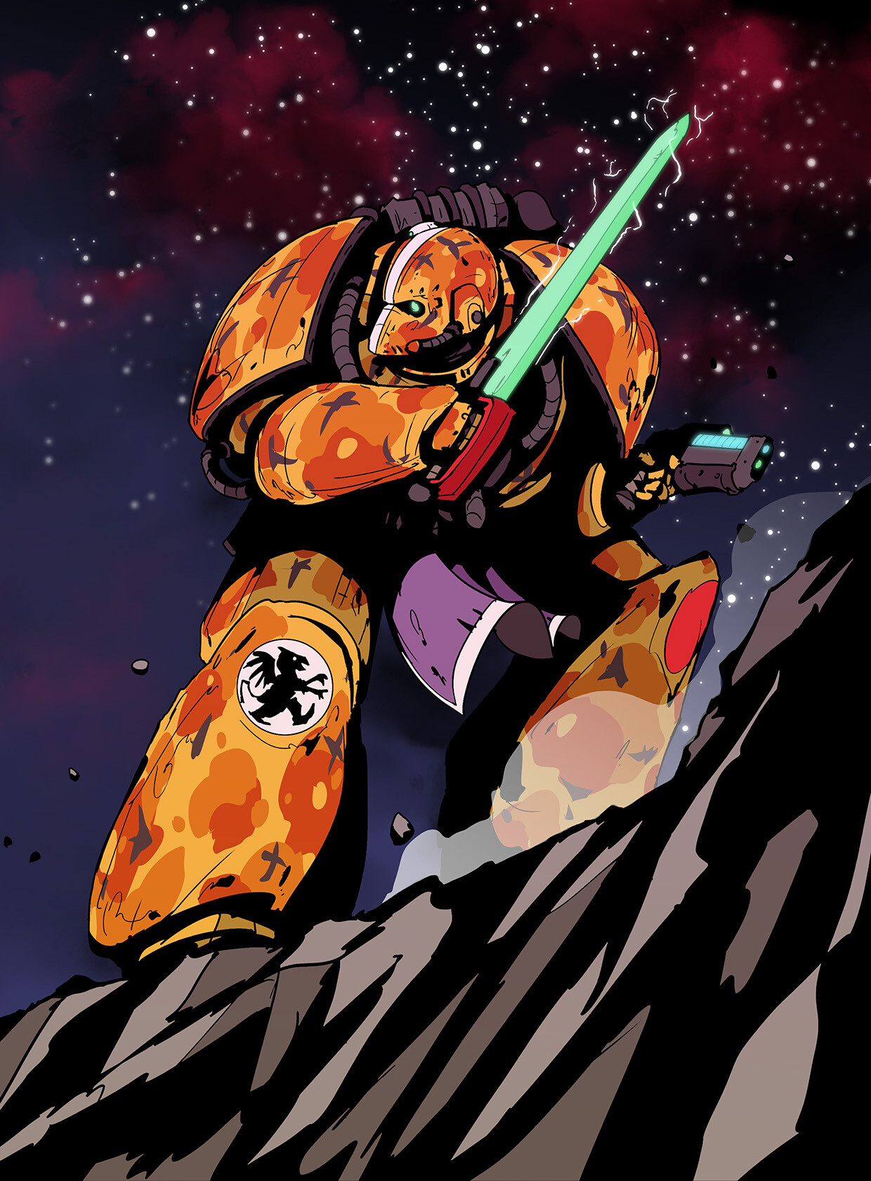 howling griffons art