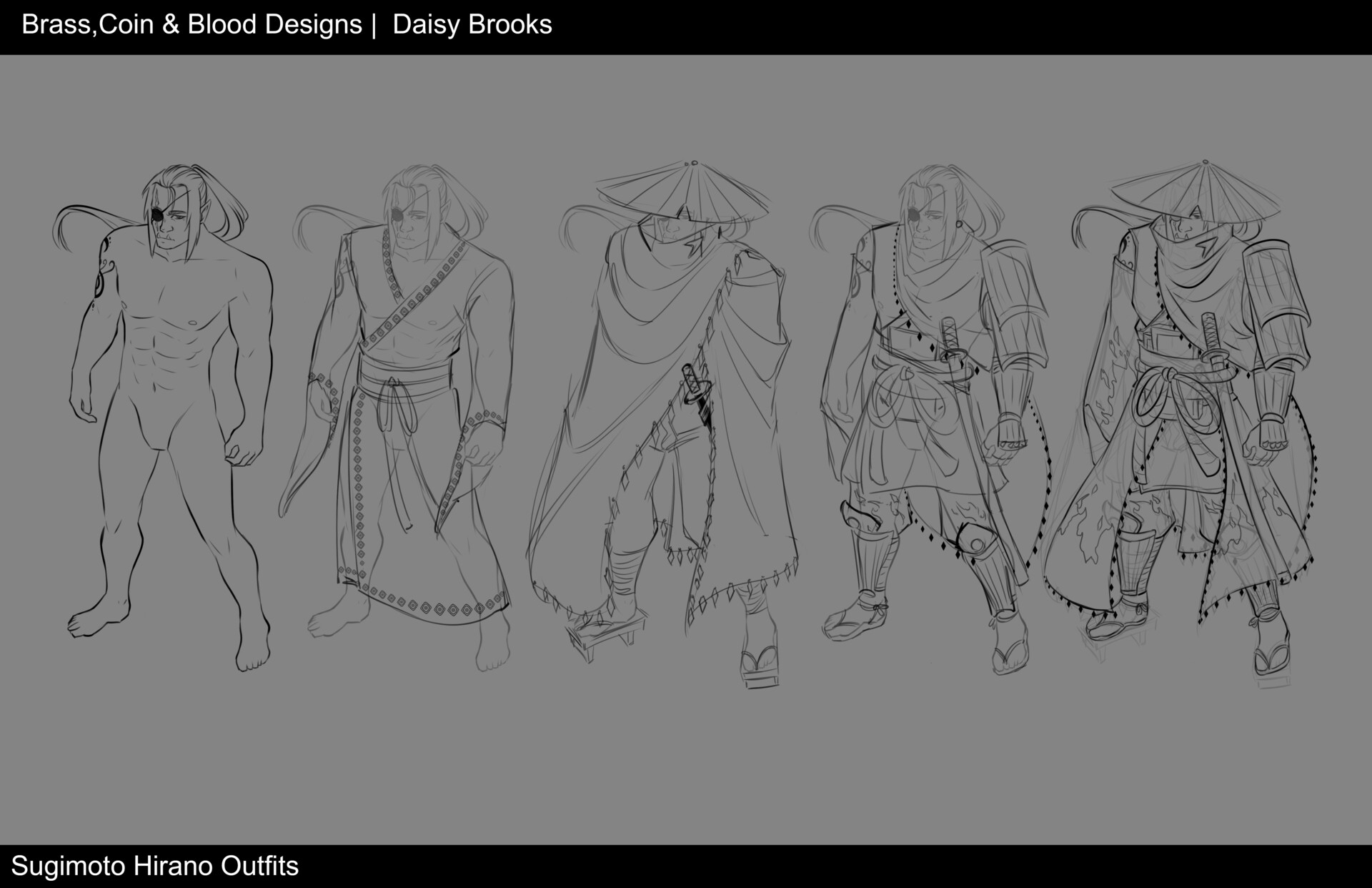 Daisy Brooks - Brass, Coin, & Blood Designs