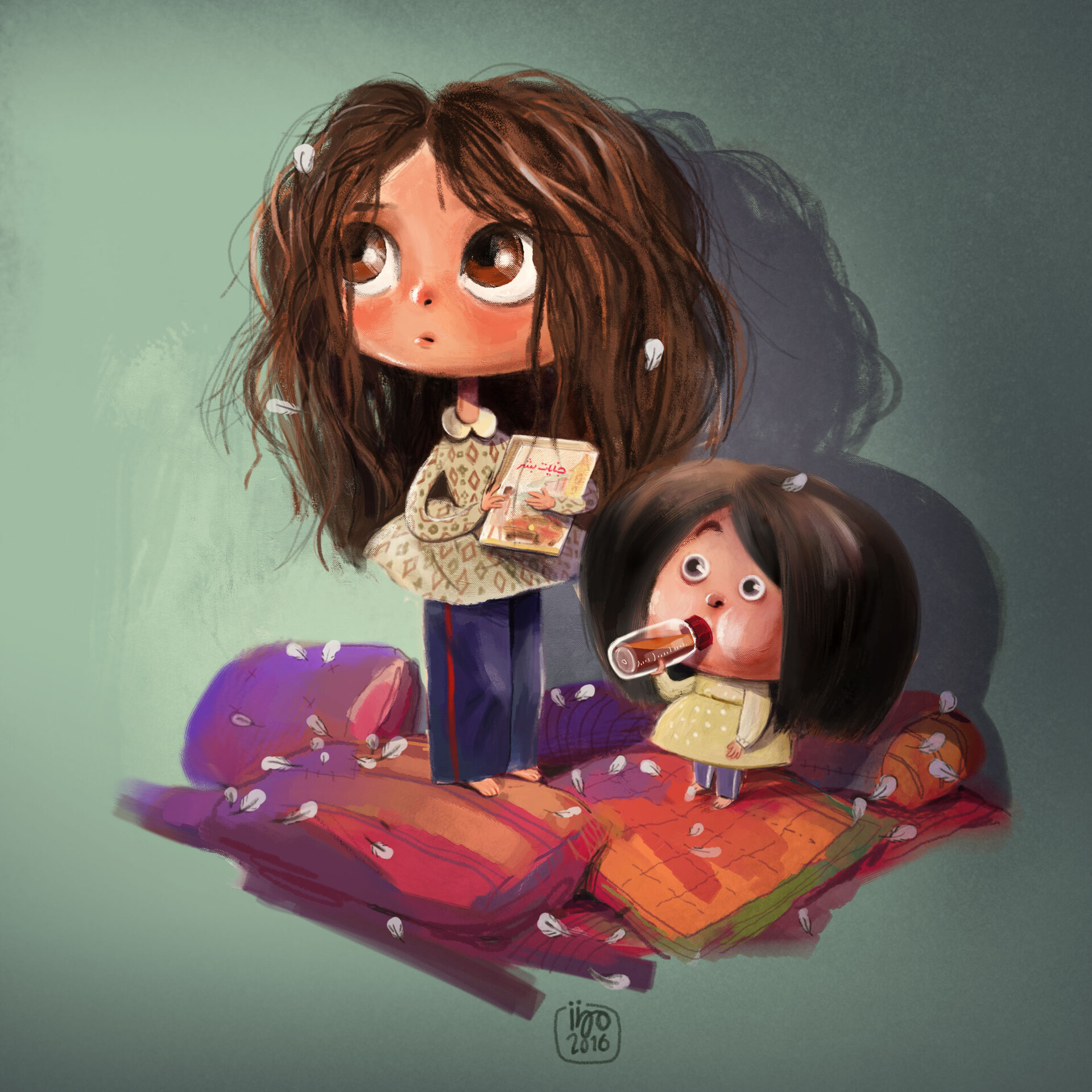 ArtStation - Miserable kids