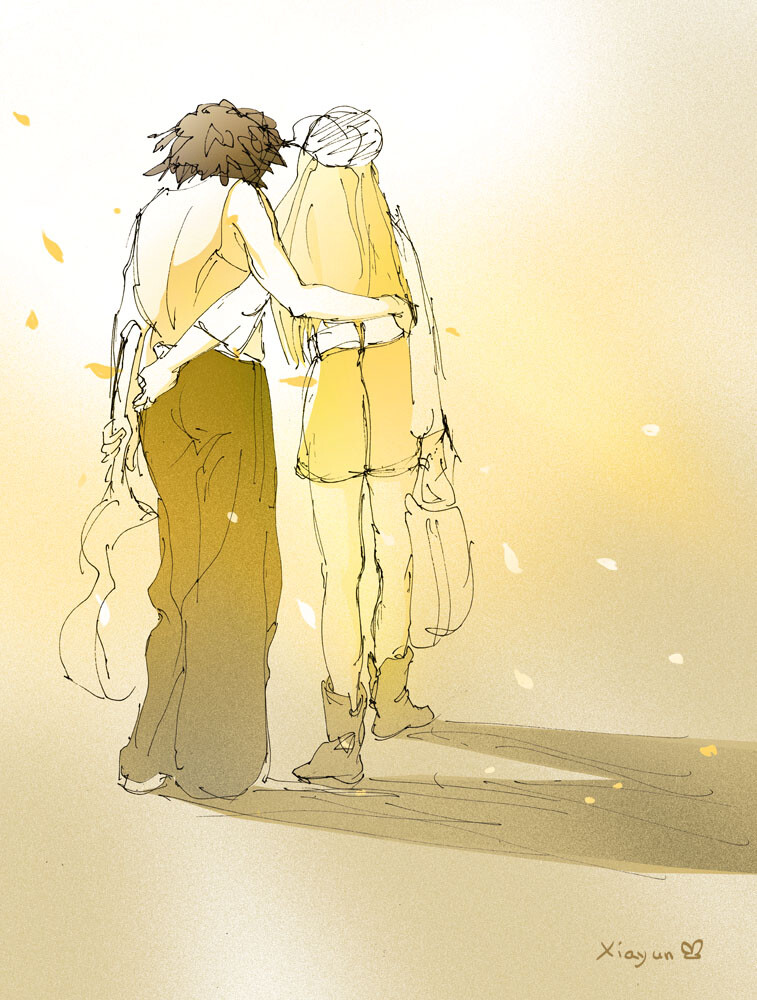 ArtStation - College Life drawing practice