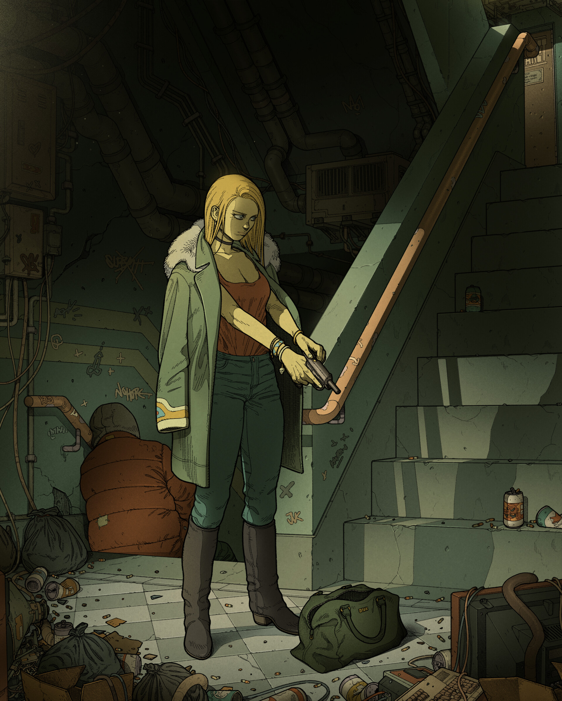 ArtStation - BACK CHARGE 09- 5-2 :40