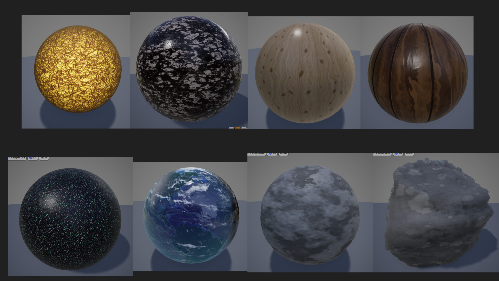ArtStation - Luna materials