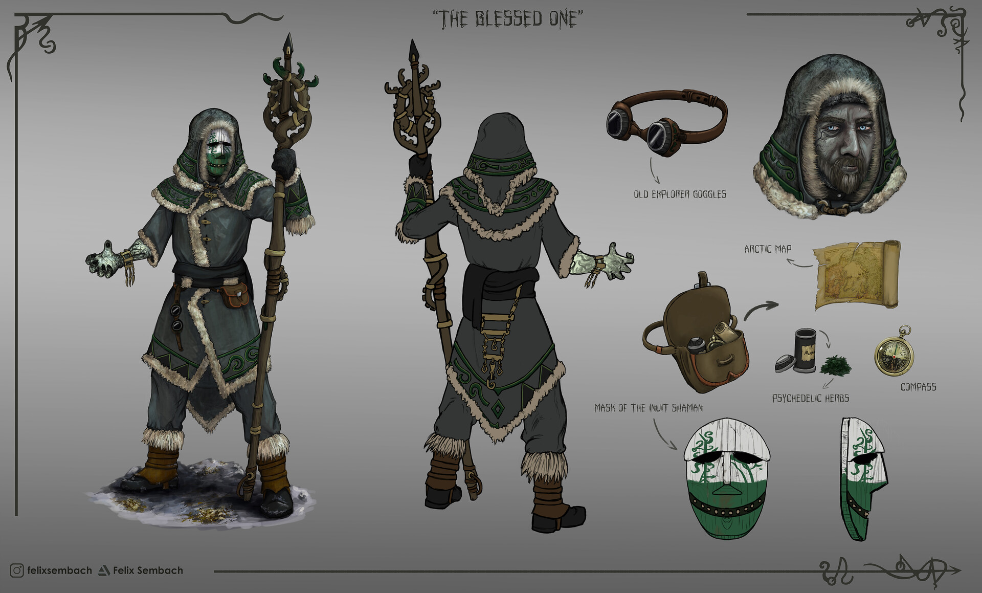 ArtStation - "The Blessed One"