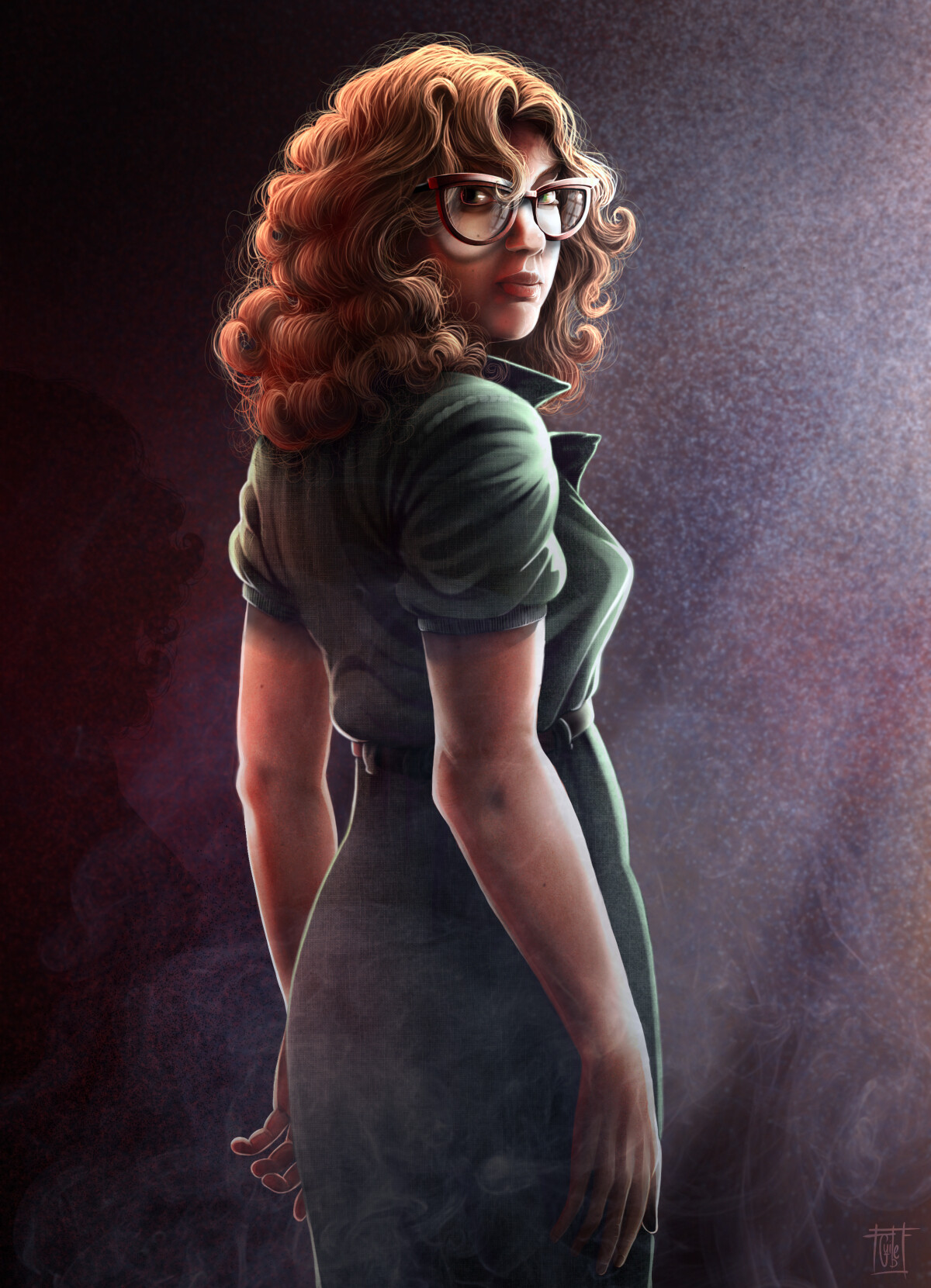 ArtStation - Looking over the shoulder