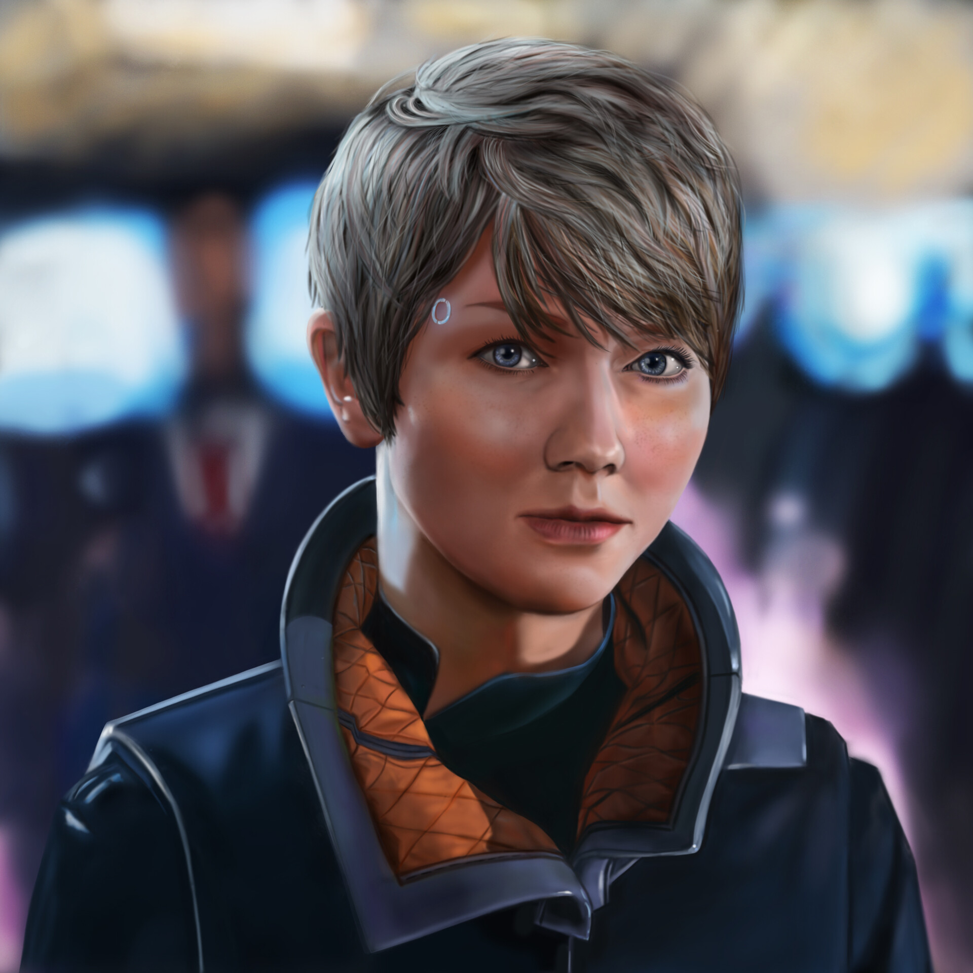 ArtStation - Kara from Detroit.