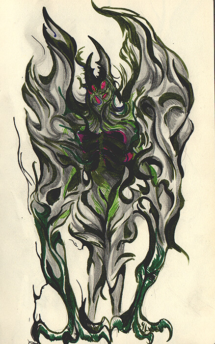 ArtStation - GW2 Death Shroud FanArt Exploration