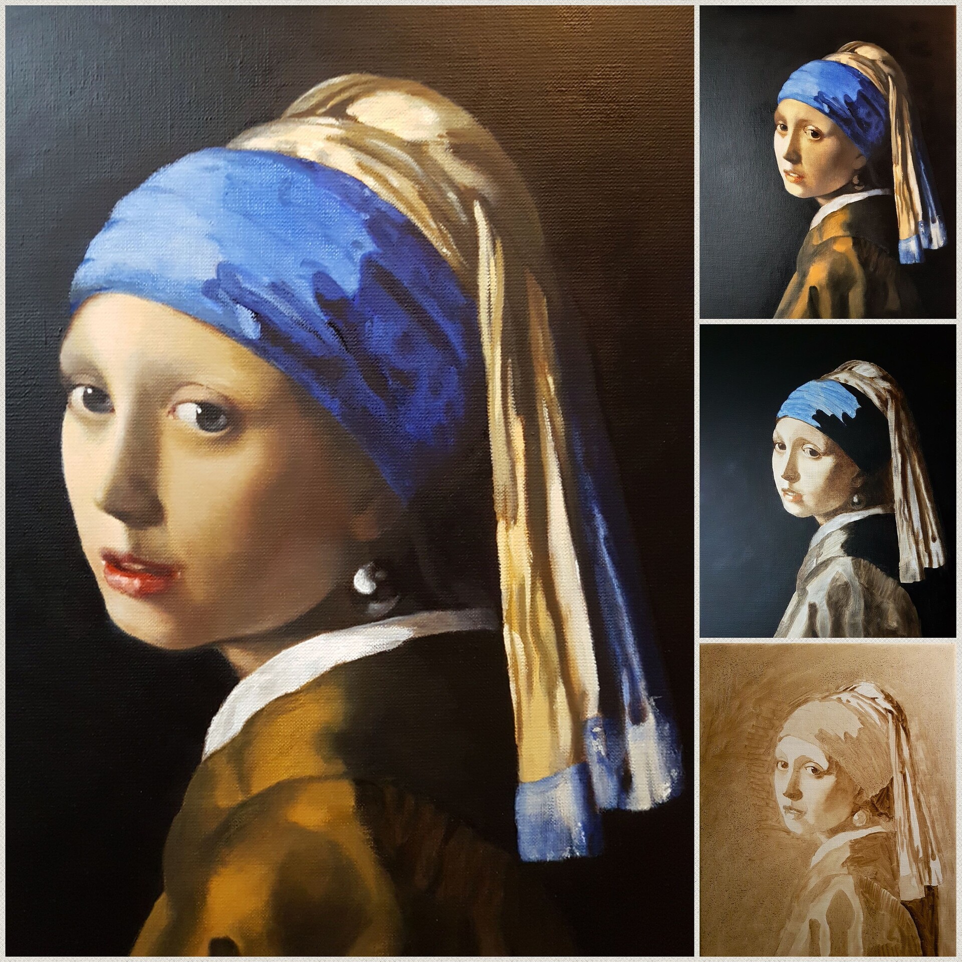 ArtStation - Girl with the pearl earring
