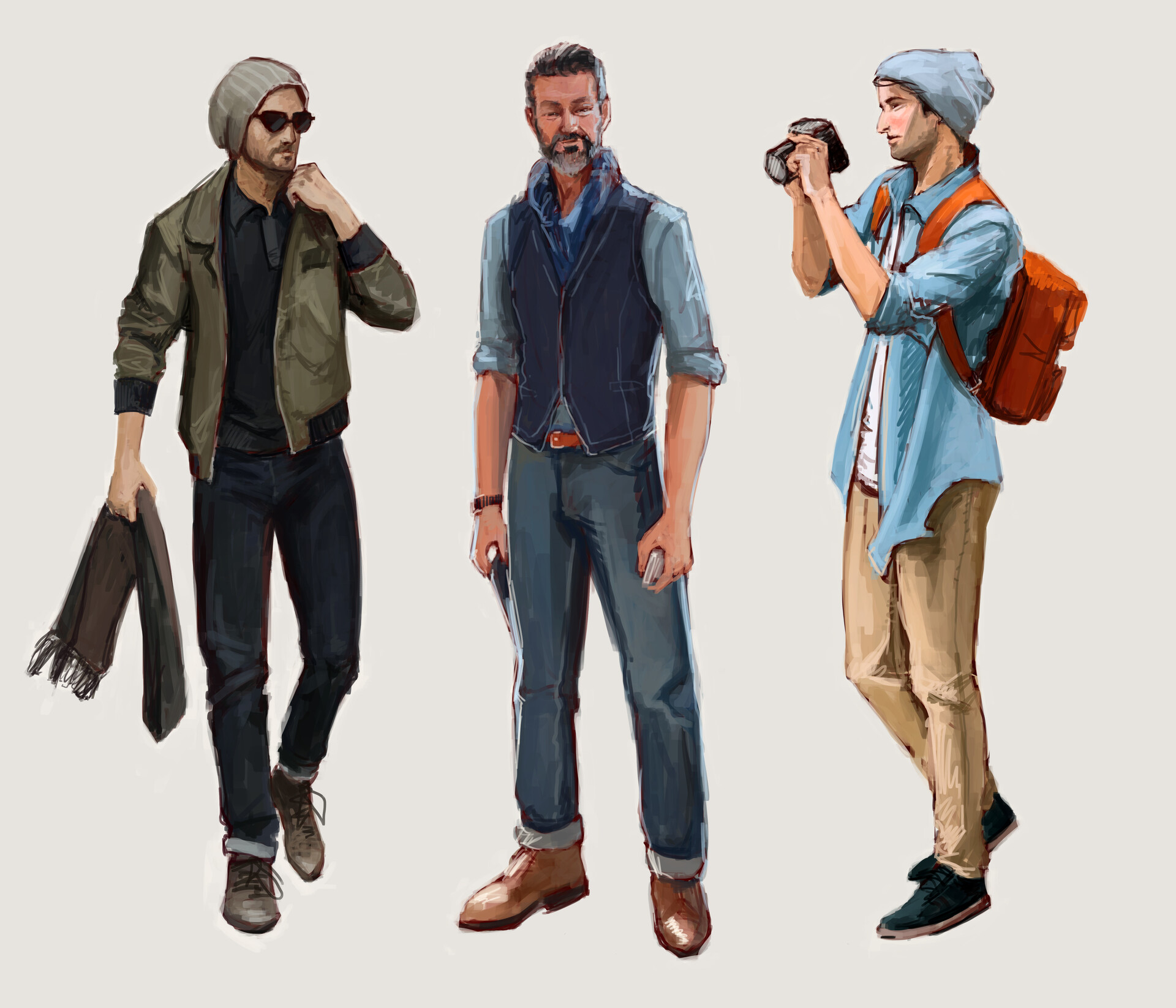 ArtStation - figure sketches 2