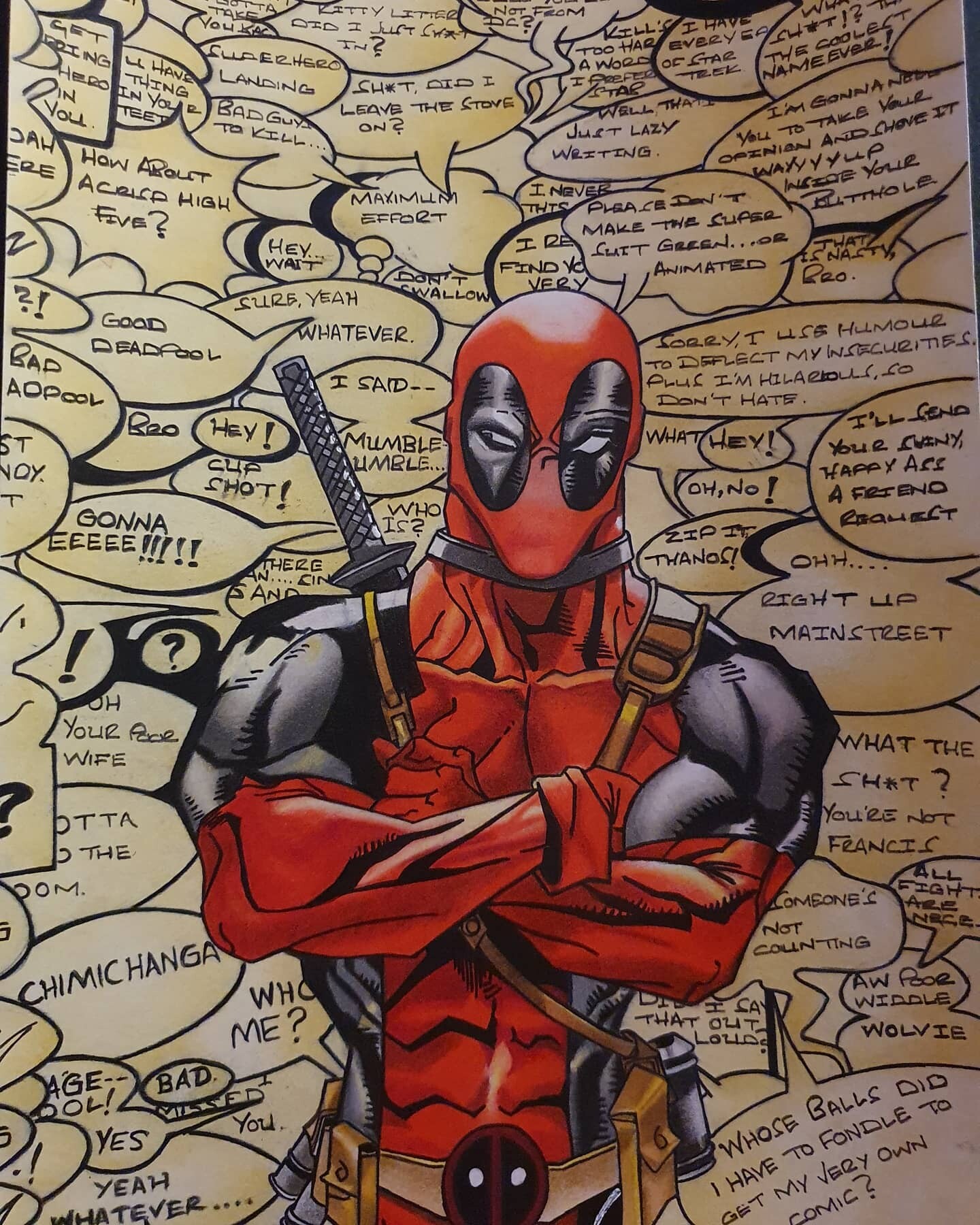 ArtStation - Fan Art Deadpool