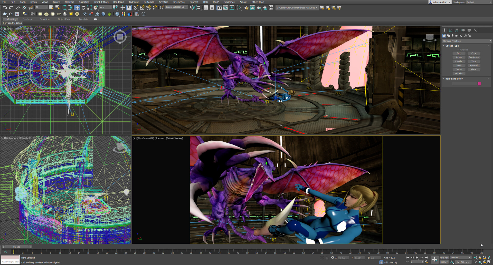 Mike Nickerson's Portfolio - Ridley's Onslaught [Render]