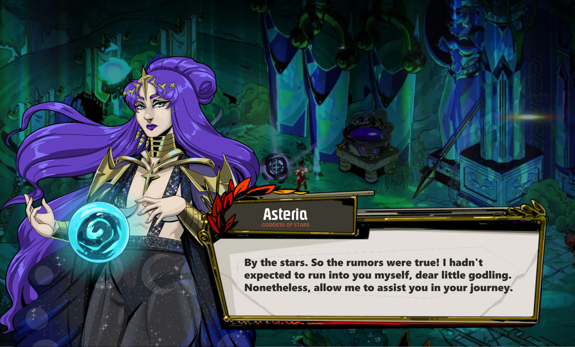 Mary Day - Hades - Asteria, Goddess of the Stars