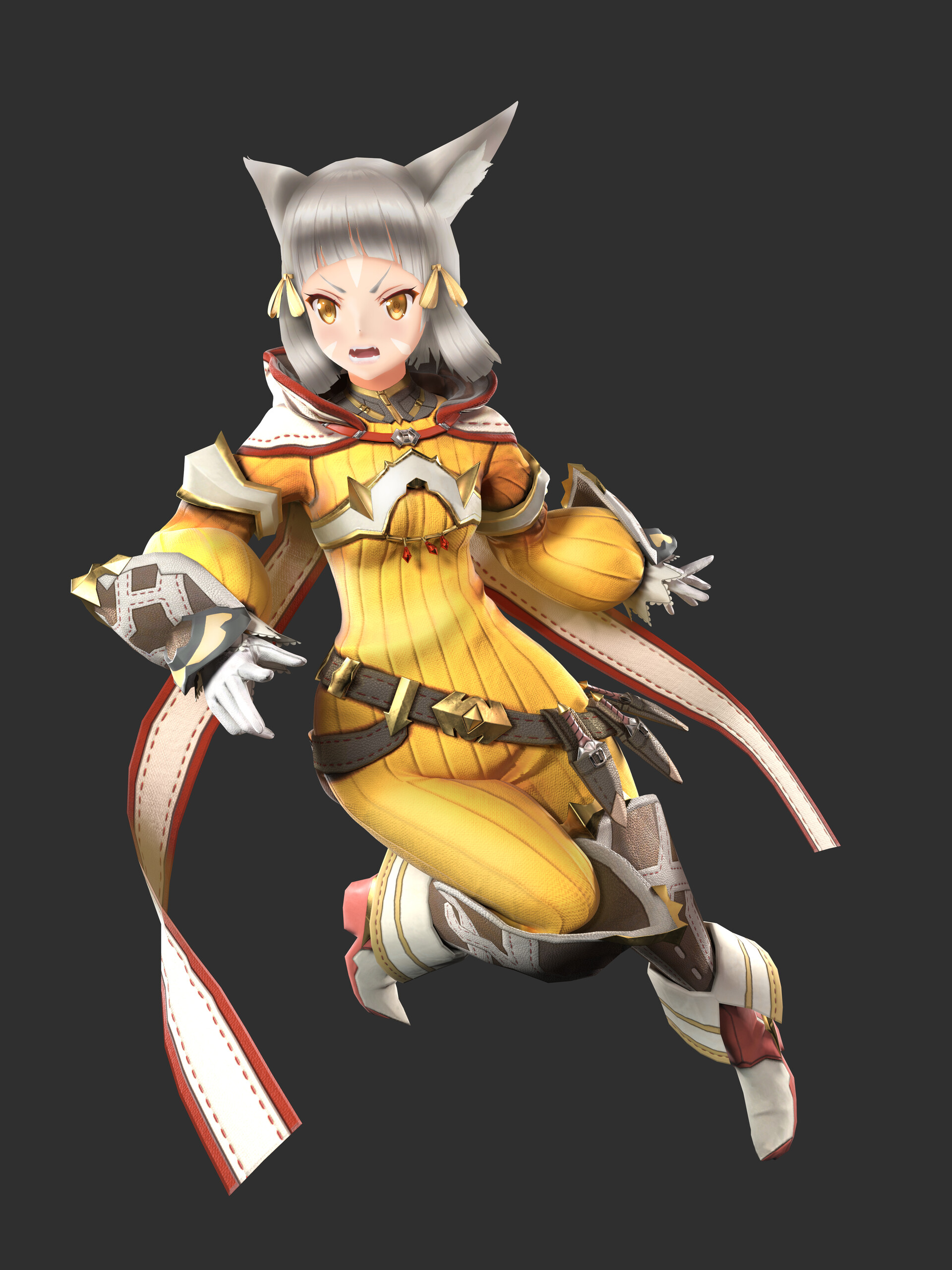 ArtStation - XC2 - Nia (Smash Ultimate Render)