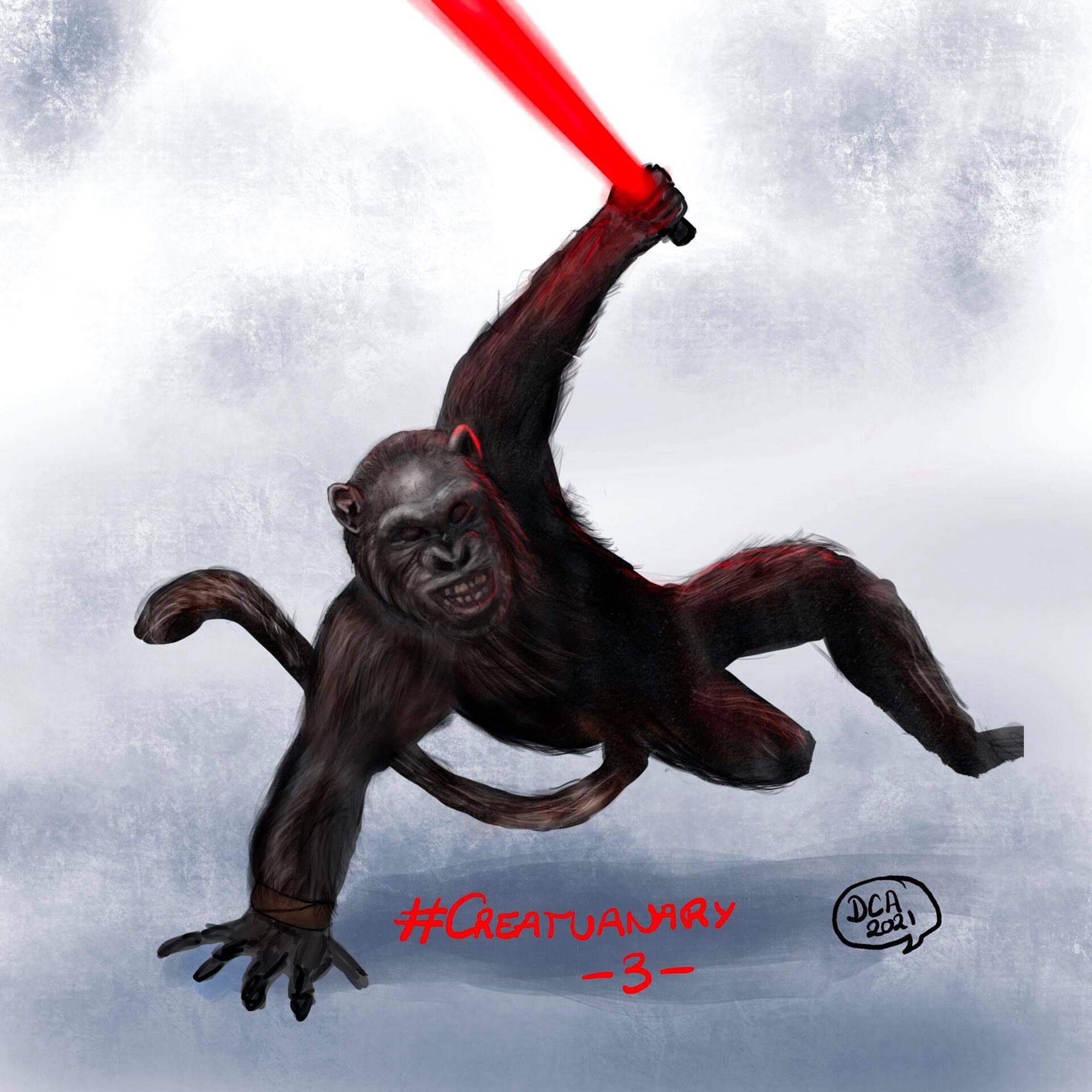 ArtStation - Monkey warrior