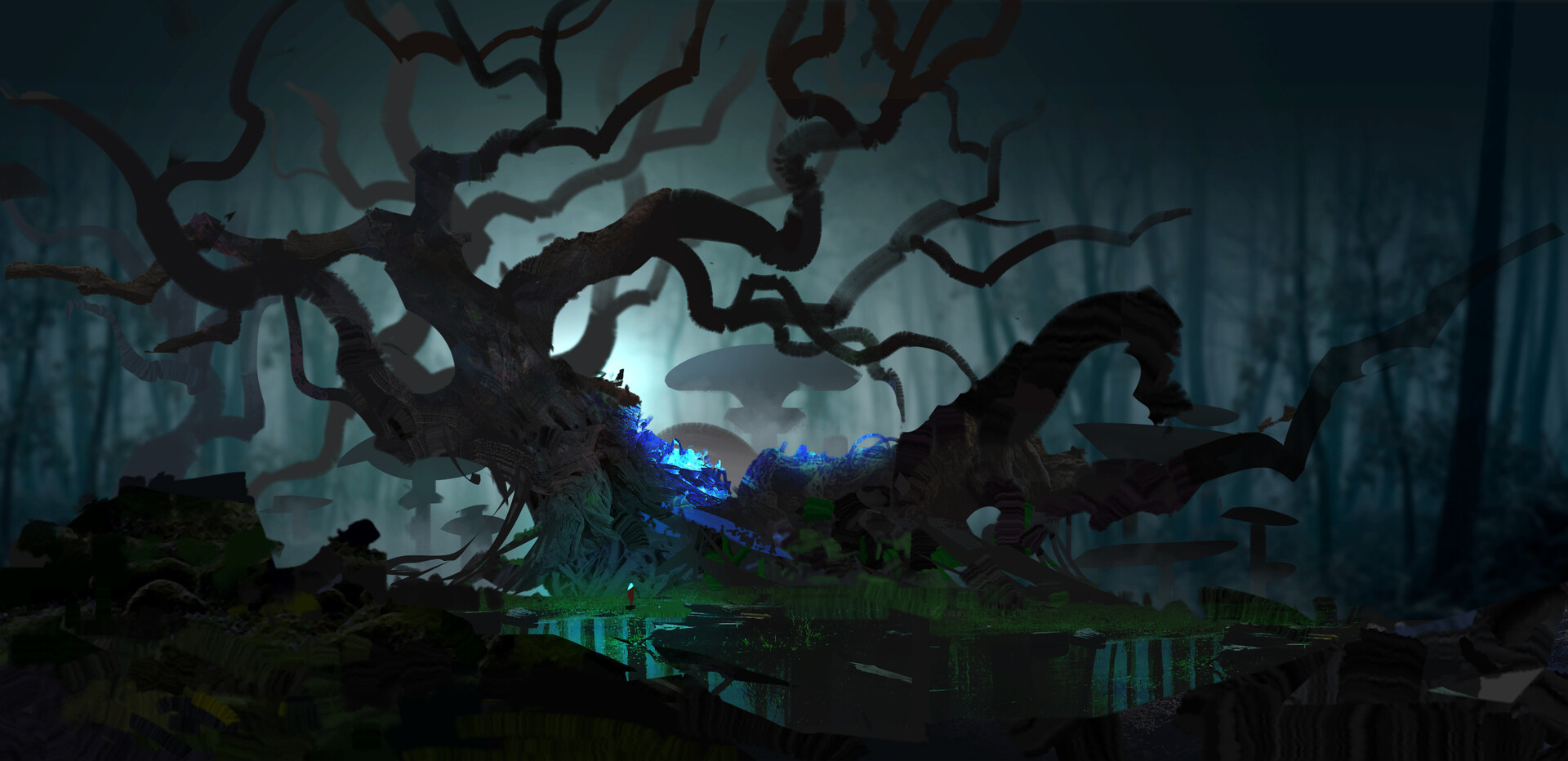 ArtStation - Mist Forest