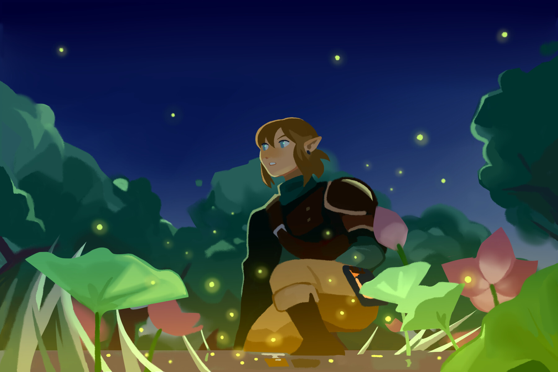 ArtStation - Lanayru Wetlands