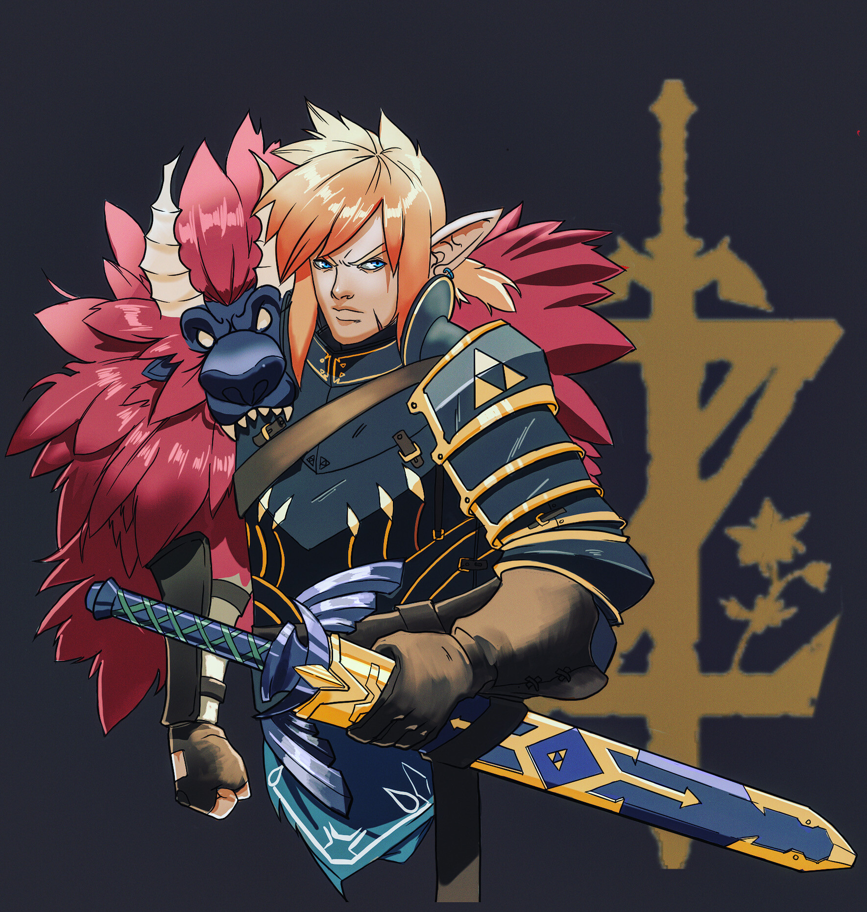 ArtStation - Knight Armored Link