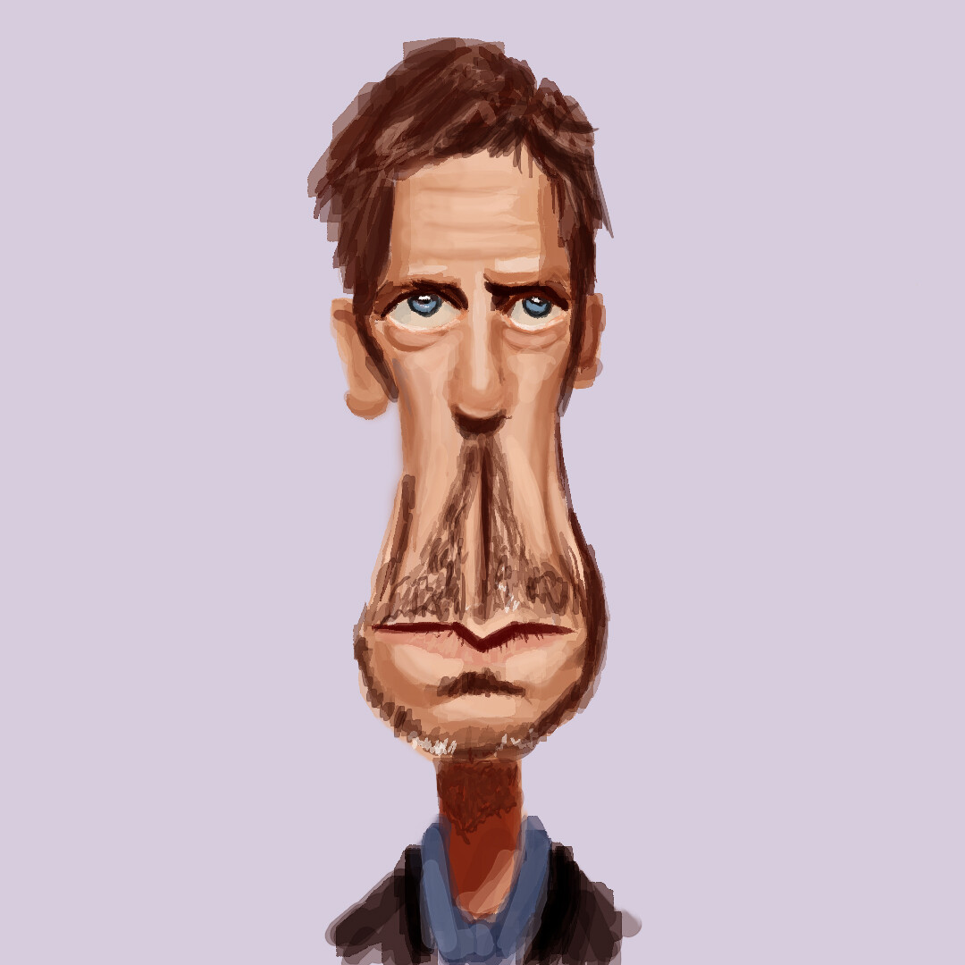 ArtStation - Caricature Dr. House