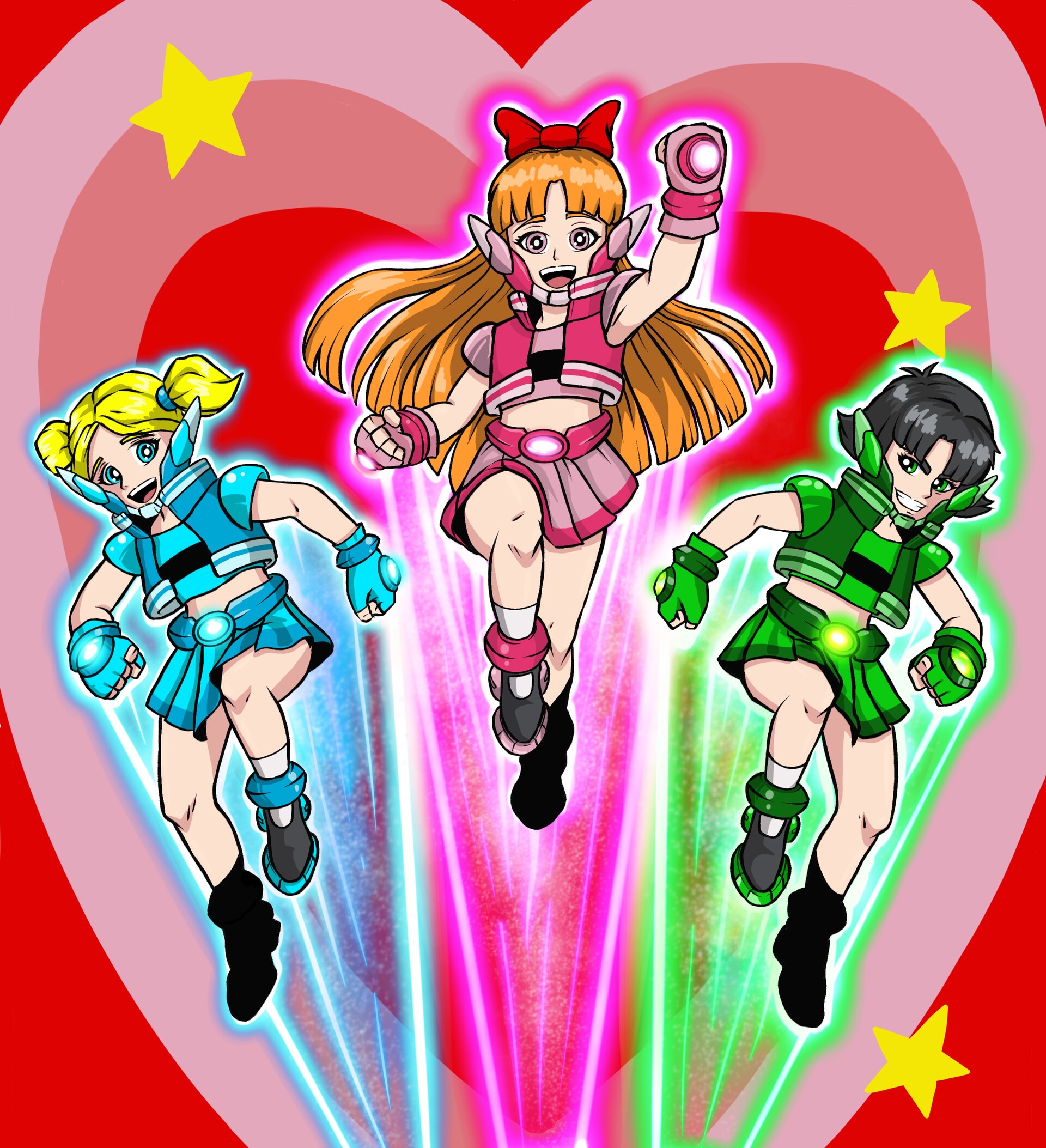 ArtStation - The Powerpuff Girls