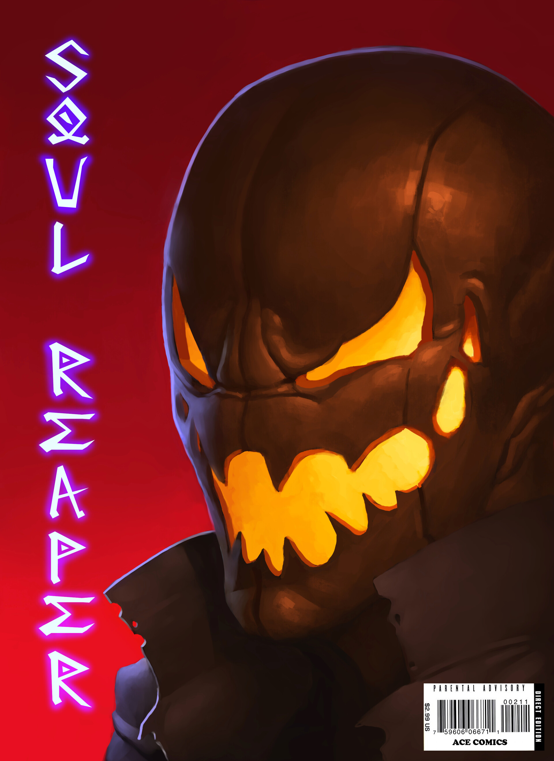 ArtStation - Soul Reaper Comic Mock-Up