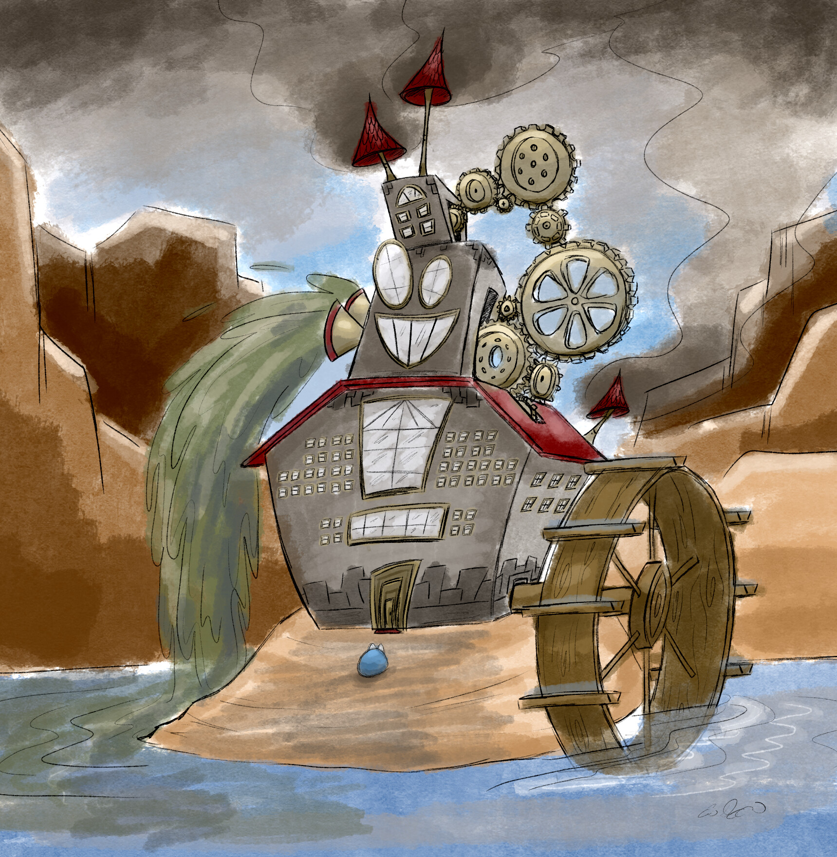 ArtStation - The Water Factory