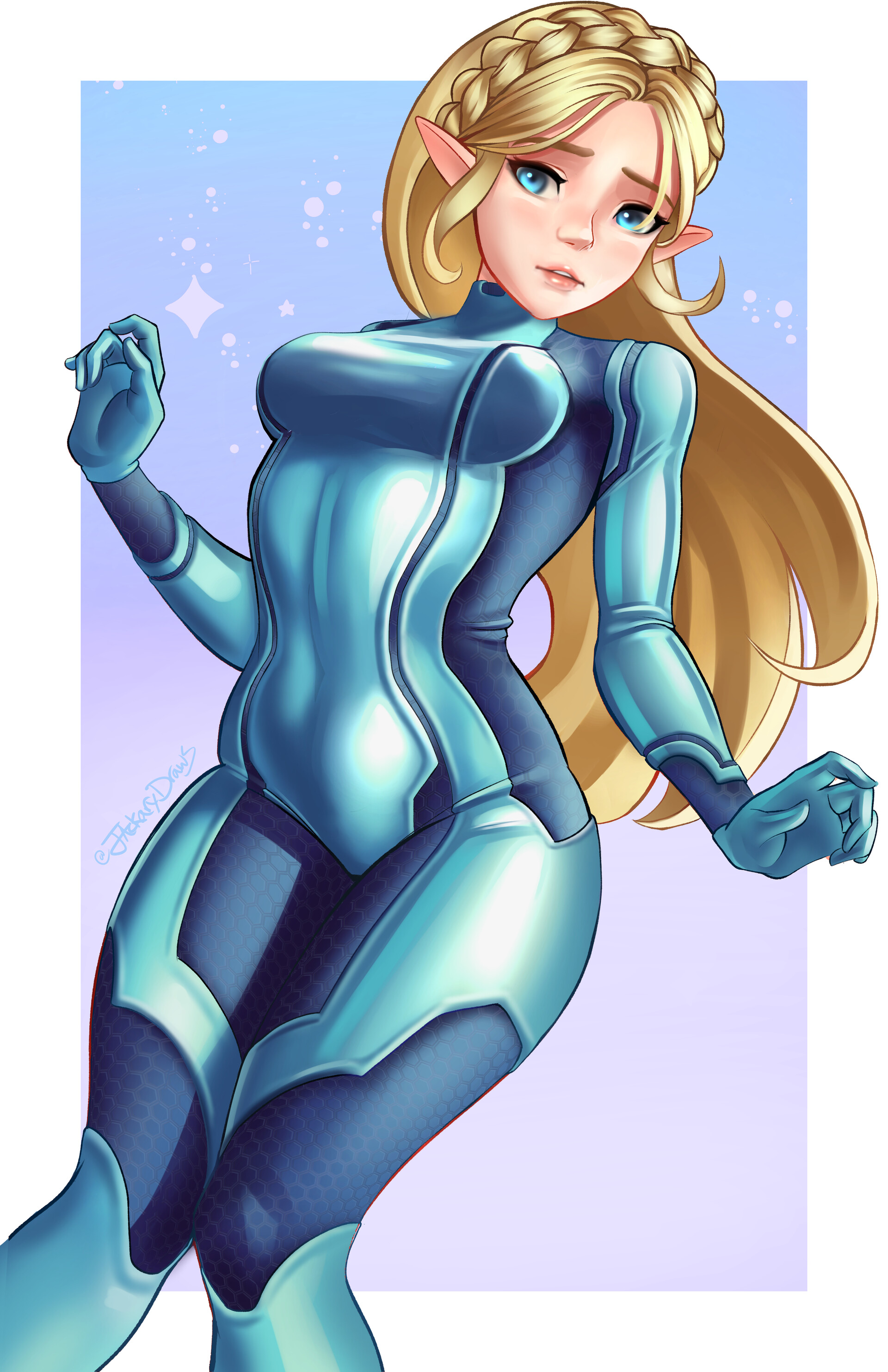 Zero Suit Samus And Zelda