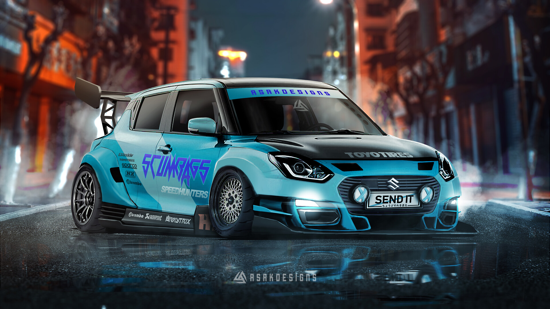 ASAK DESIGNS - Suzuki Swift mod