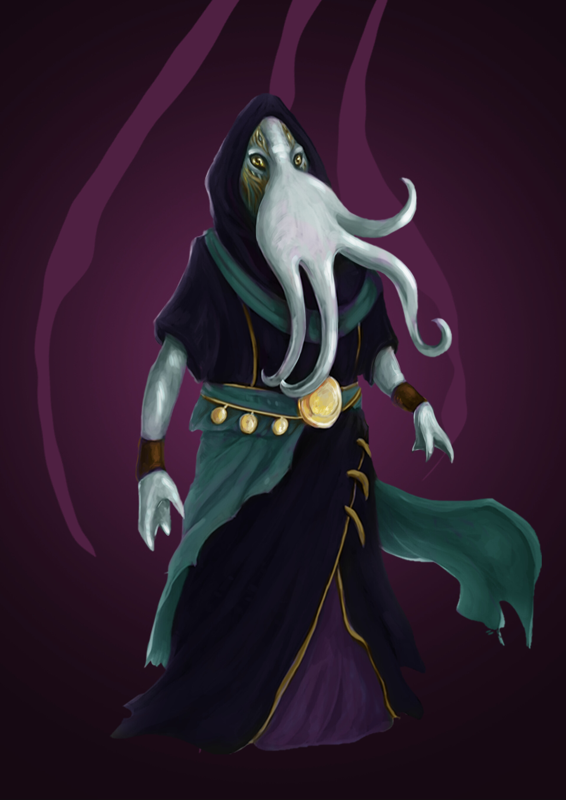 ArtStation - MIND FLAYER - CHARACTER DESIGN