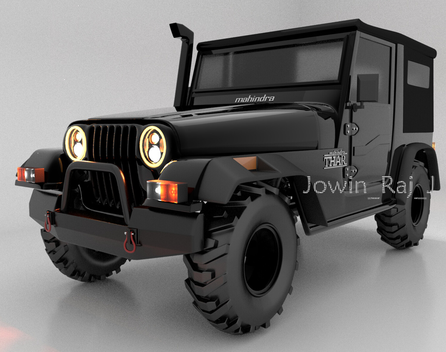 ArtStation - Mahindra Thar