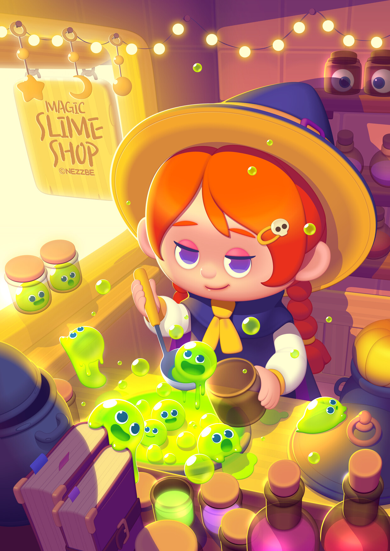 ArtStation - Magic Slime Shop