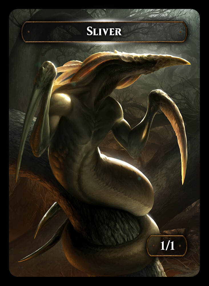 David Roterberg - MTG Sliver-Token Fanart