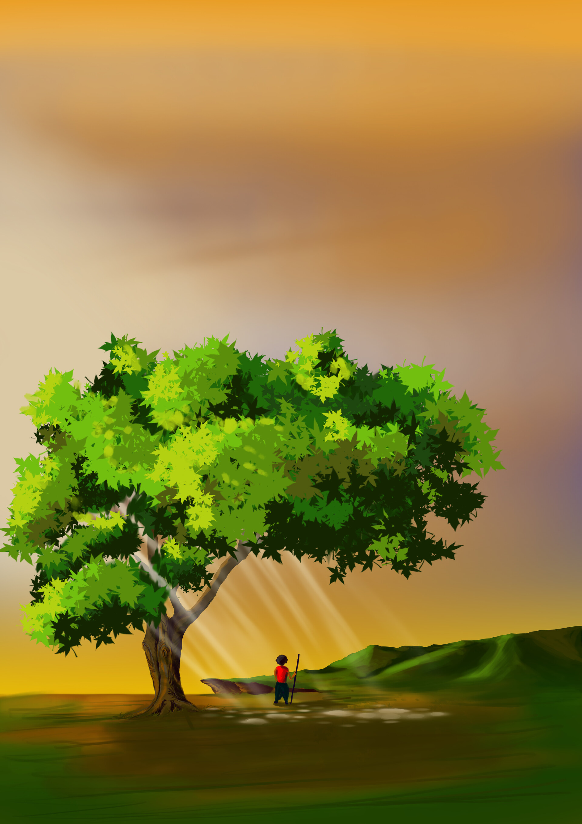 ArtStation - Digital Landscape BG