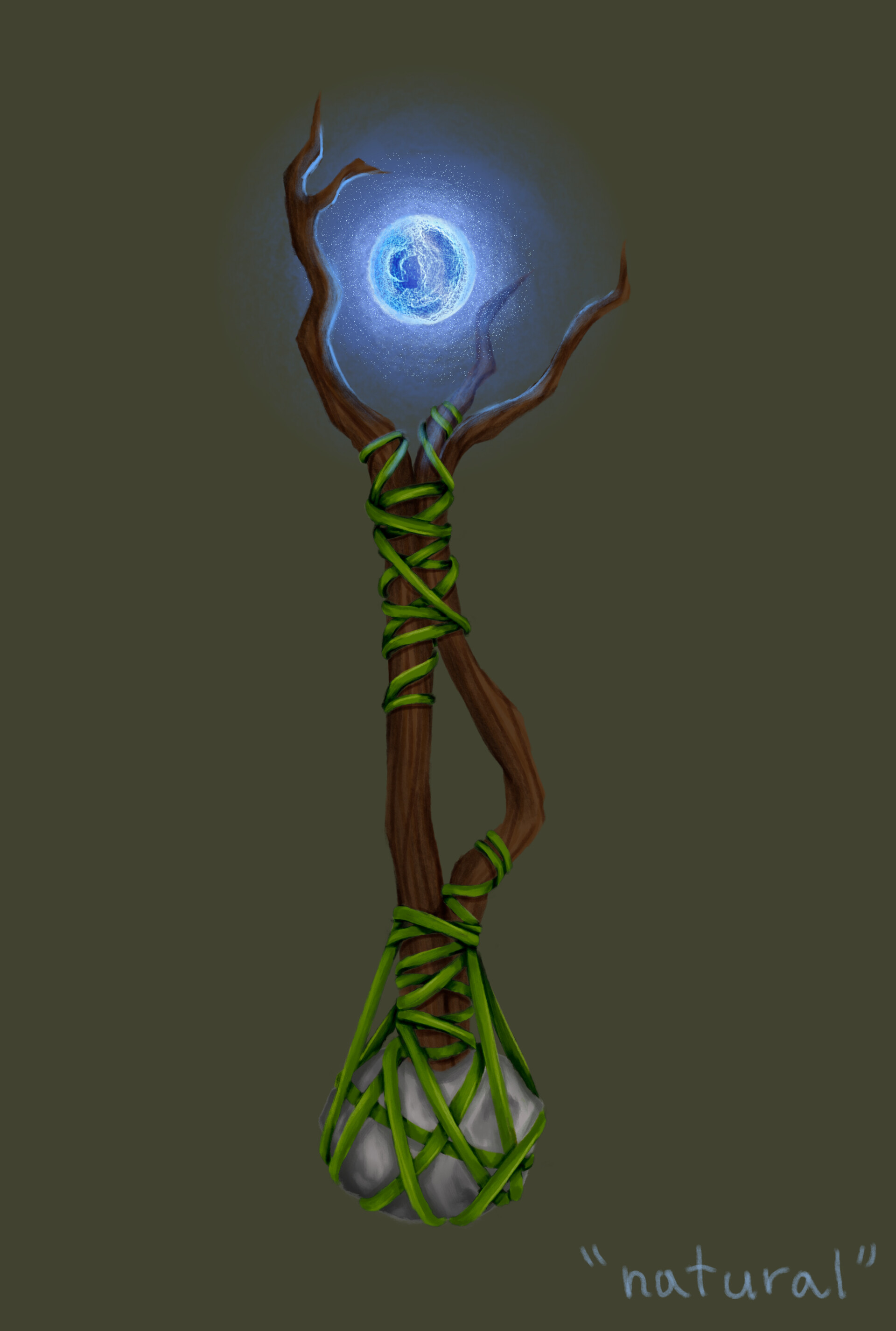 ArtStation - Hammer staff