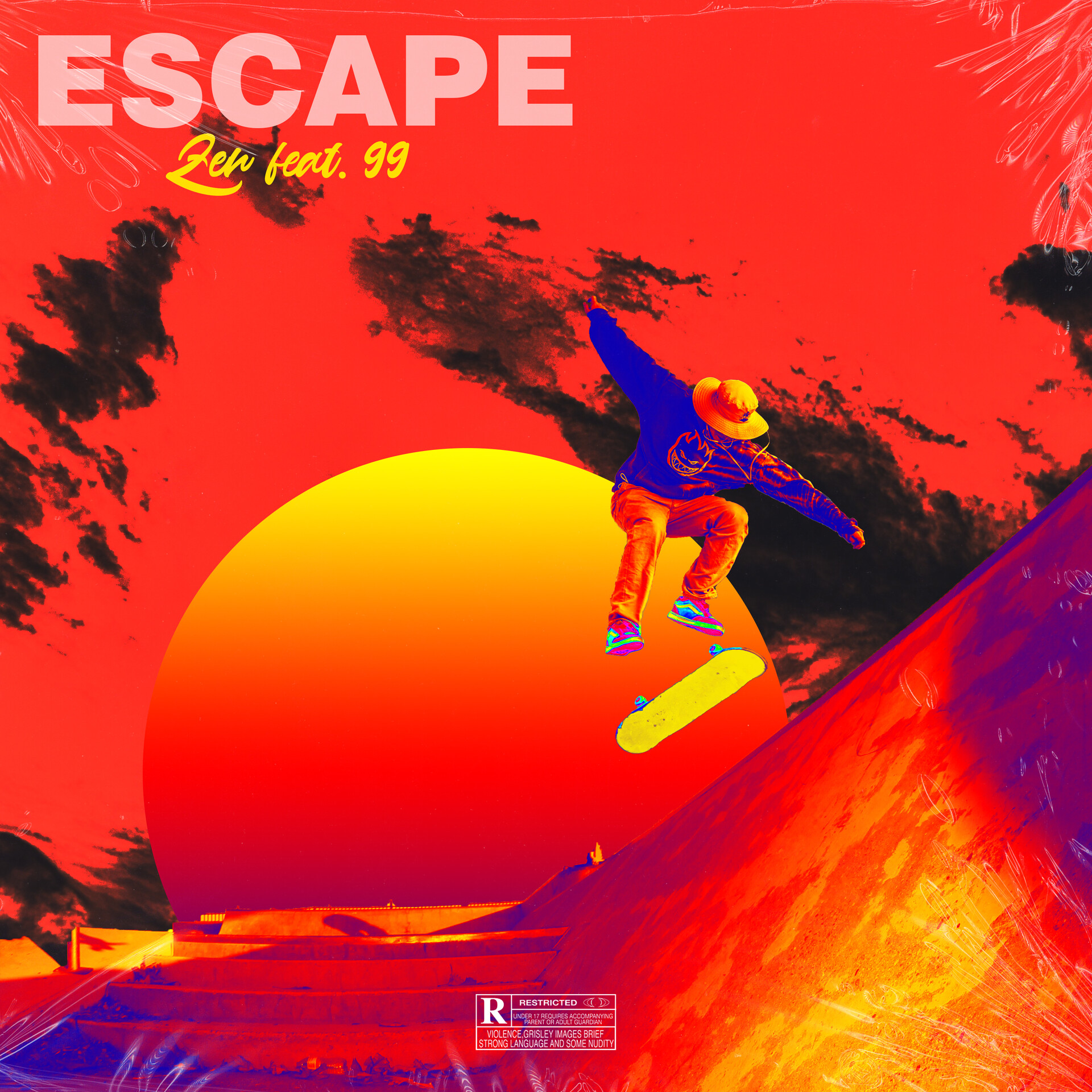 ArtStation - music cover.