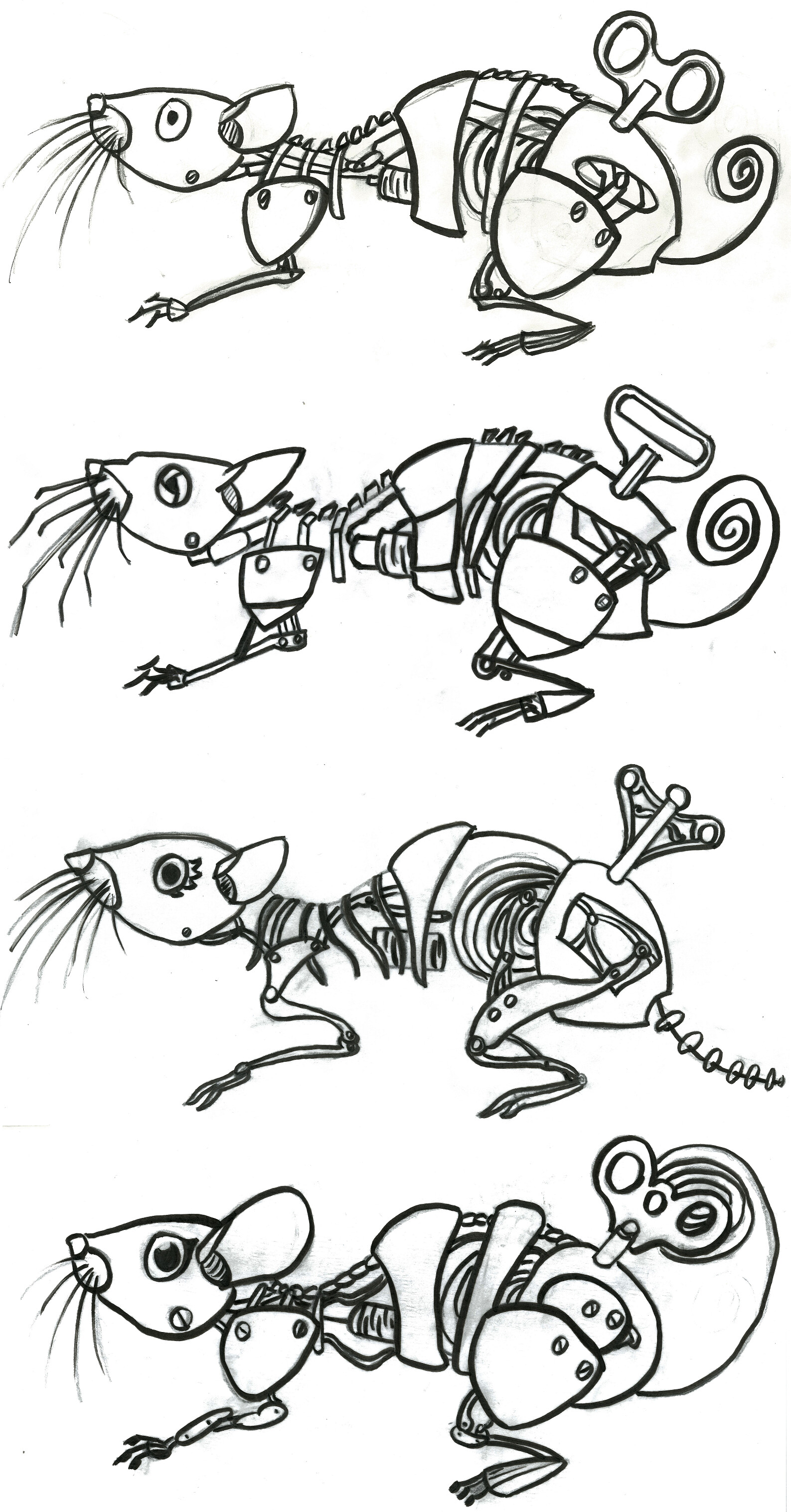 three blind mice coloring pages