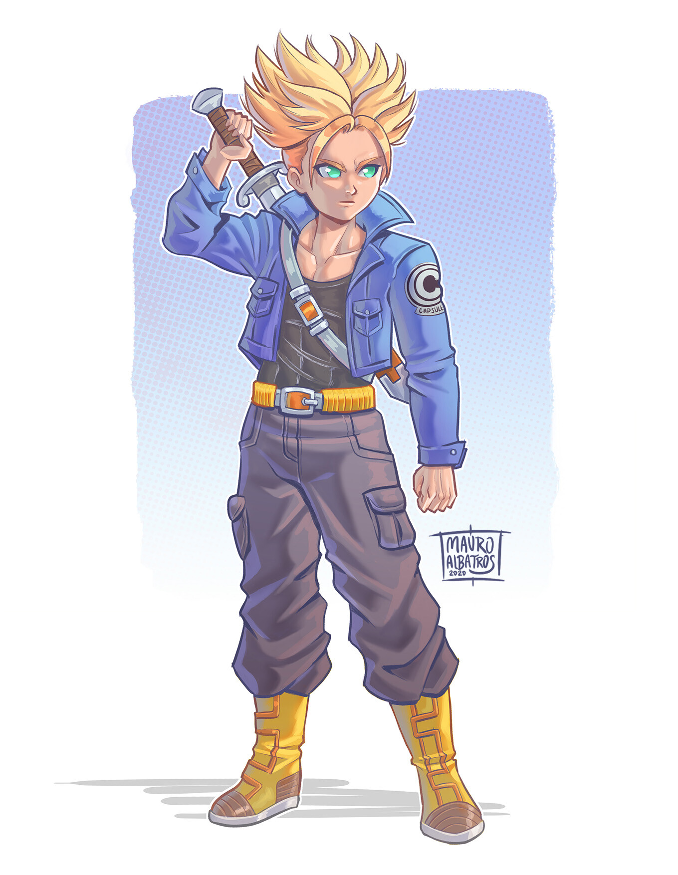 ssj future trunks render