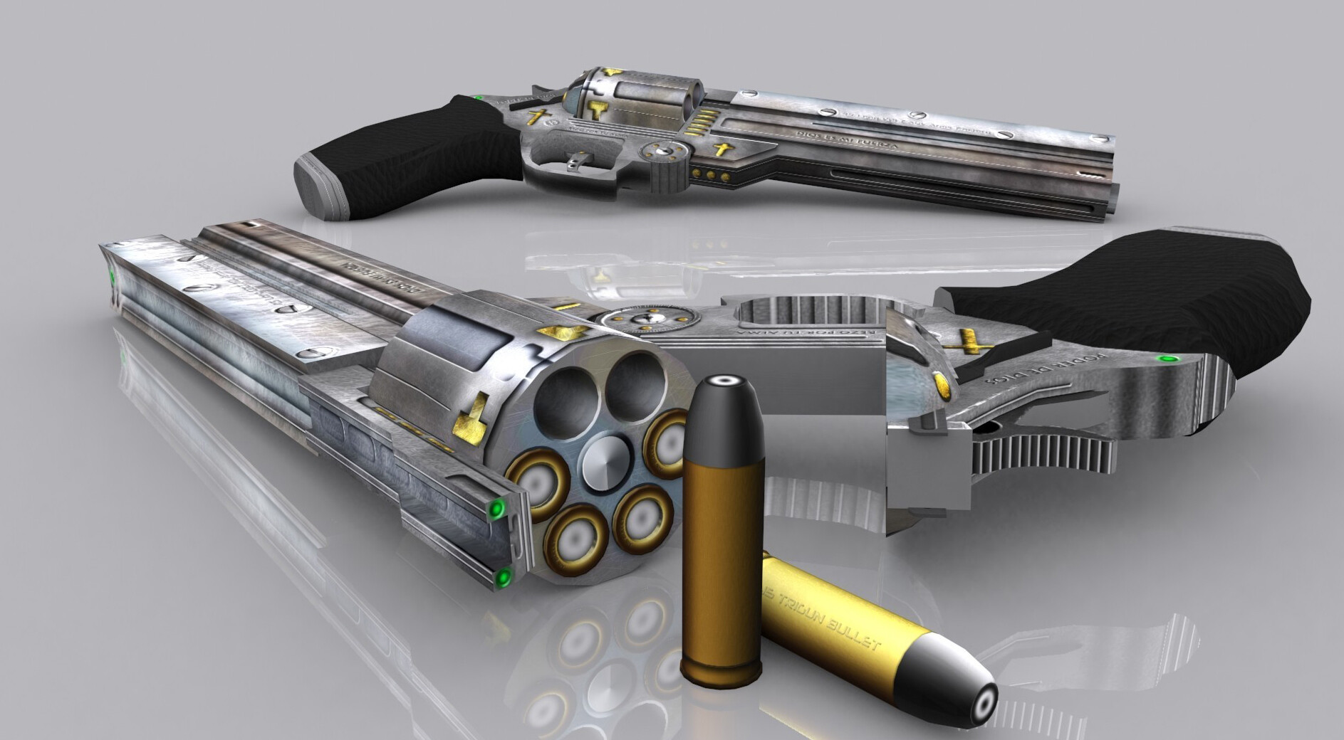 ArtStation - Trigun: AGL Arms .45 Long Colt