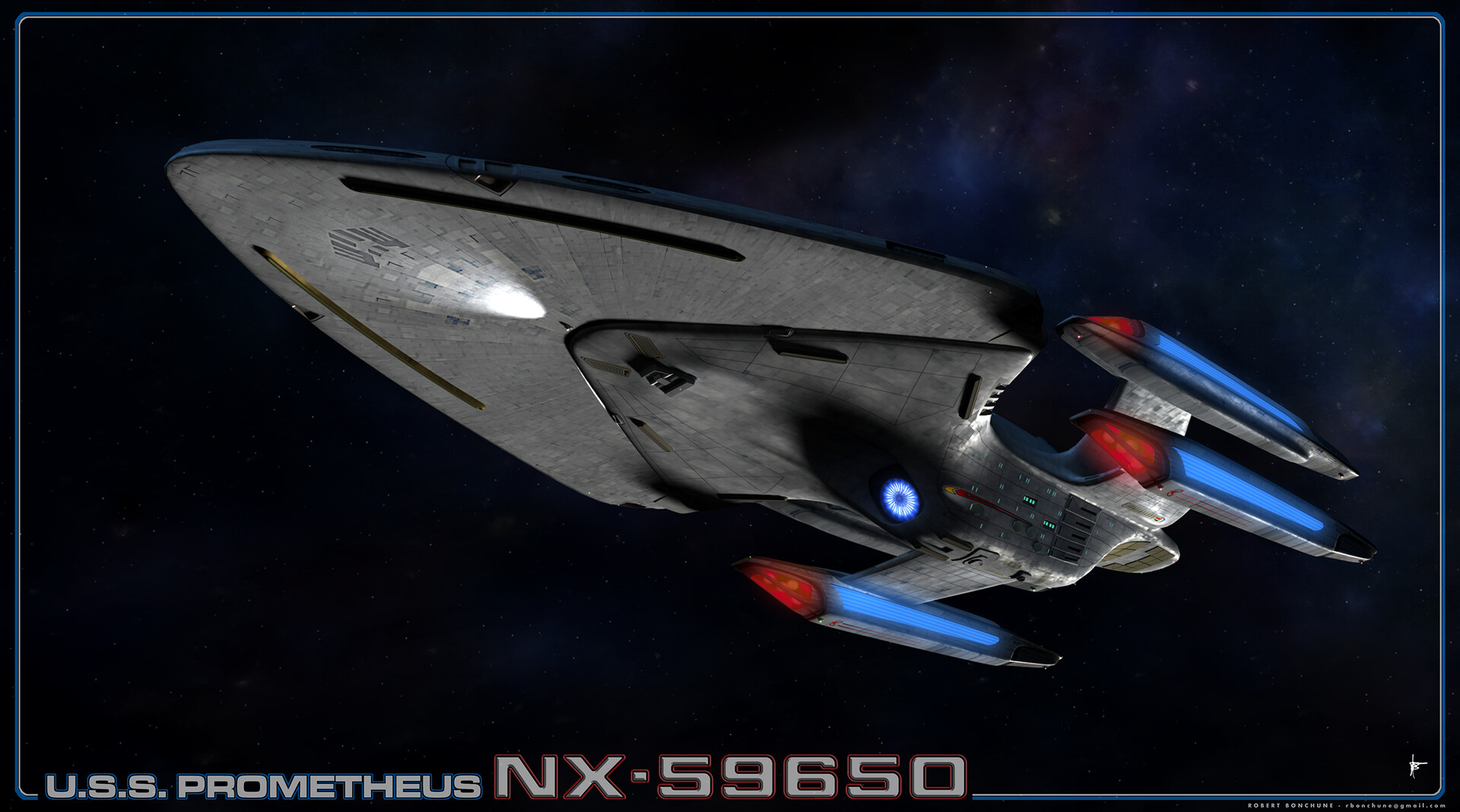 Robert Bonchune - USS Prometheus - Star Trek: Voyager