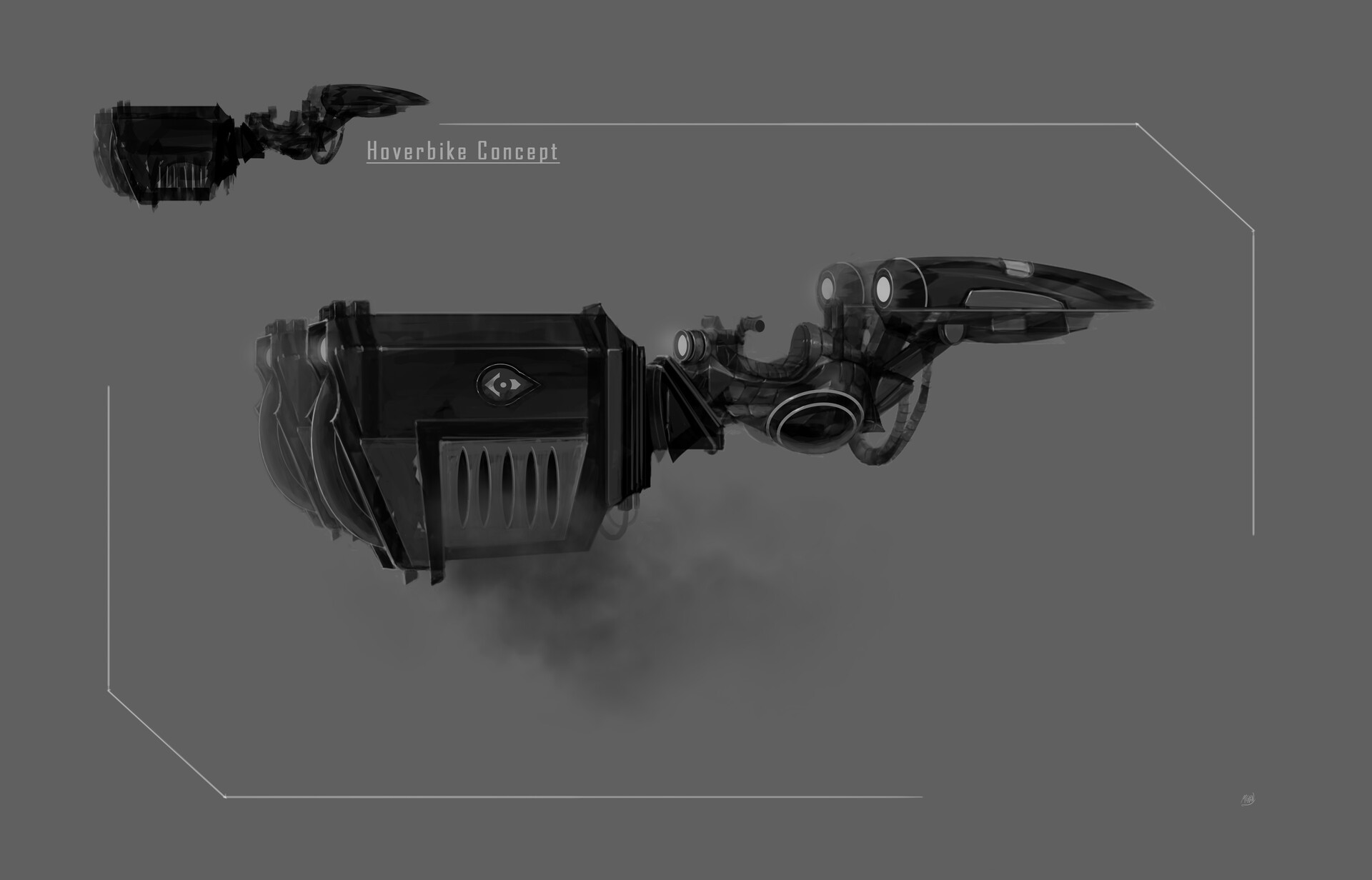 ArtStation - Hover Bike Concept