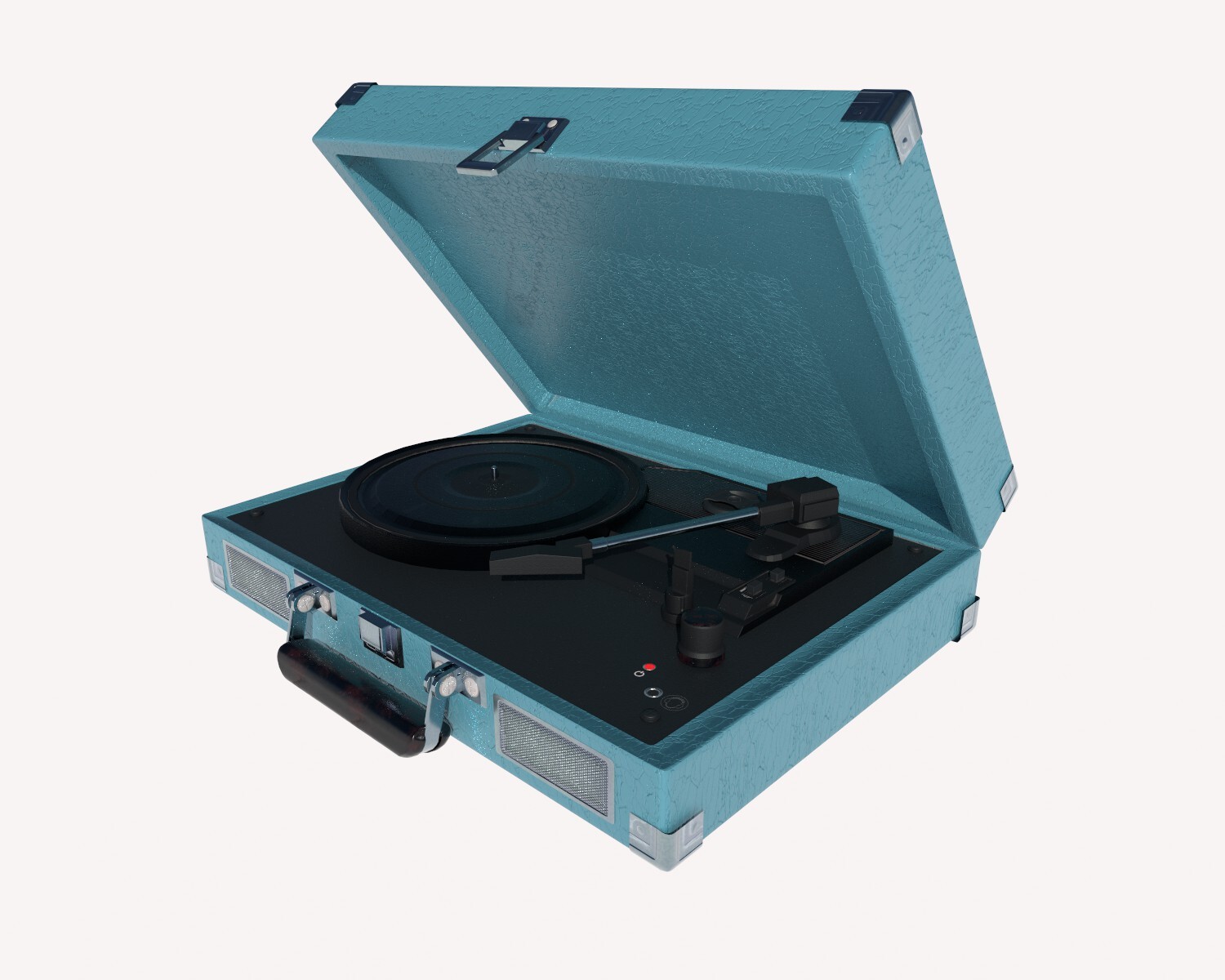 ArtStation - Suitcase Record Player