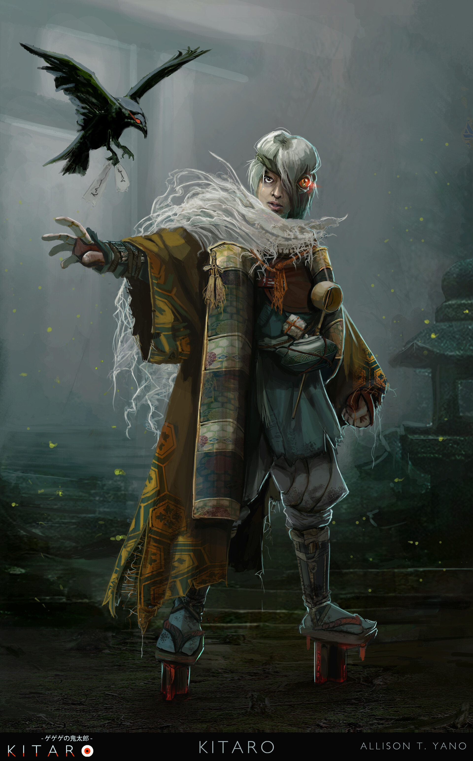 Allison T. Yano - Gegege No Kitaro Redesign