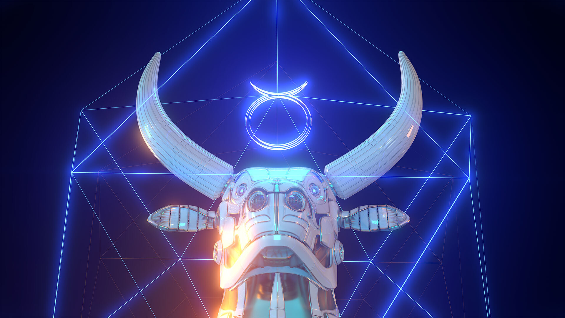 ArtStation - White Metal Ox Year