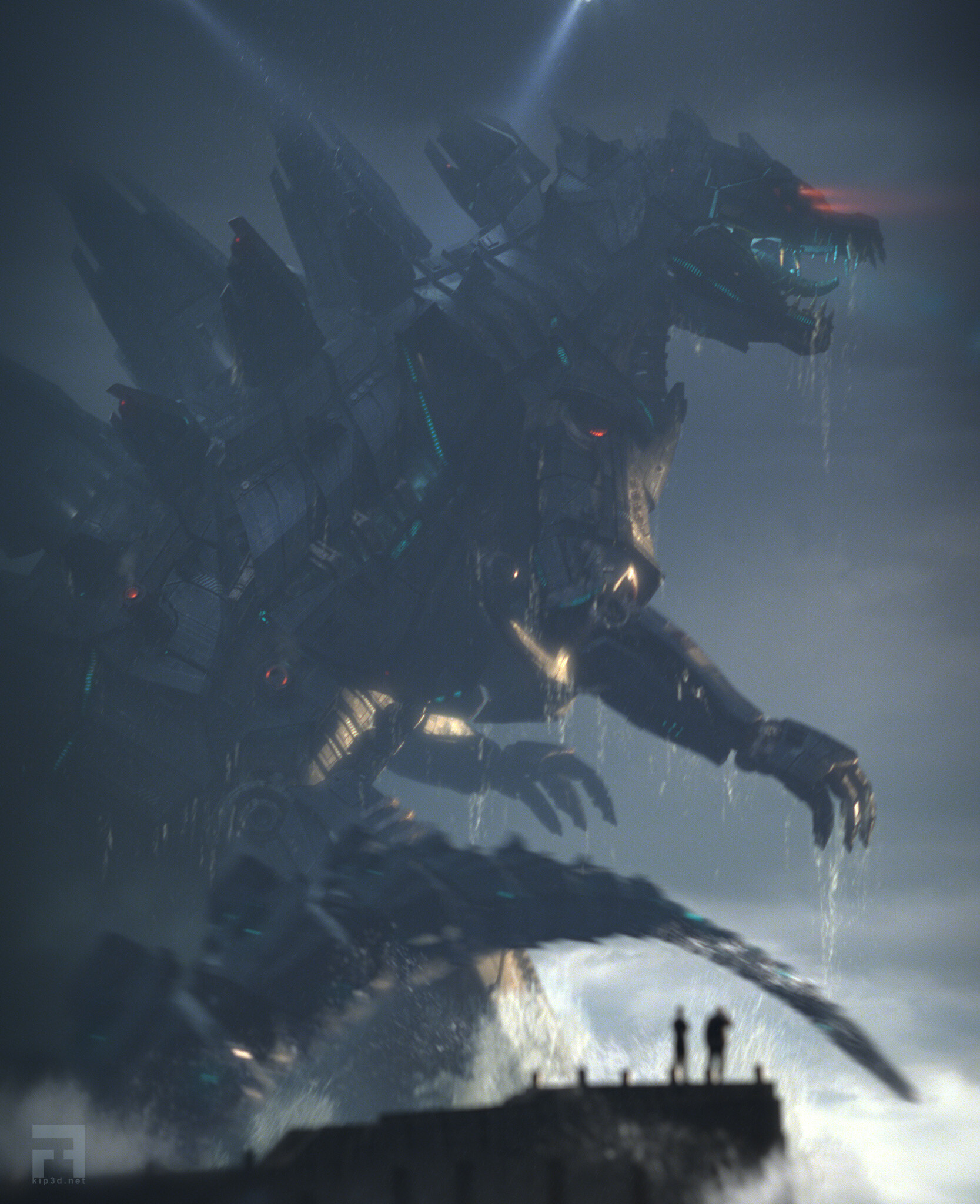 Mechagodzilla Fan Art The Metal God, Mechagodzilla Upgrade By