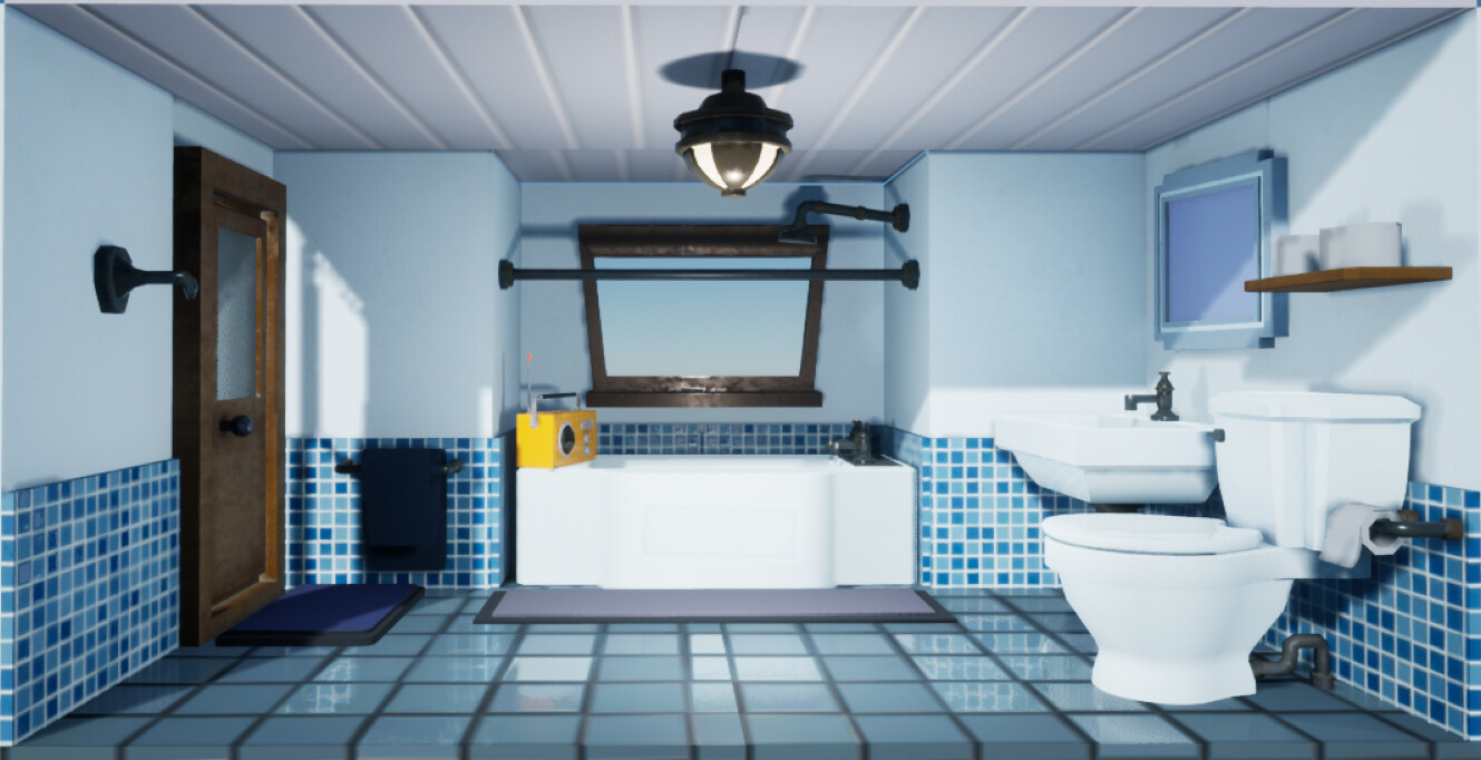 ArtStation - Bathroom