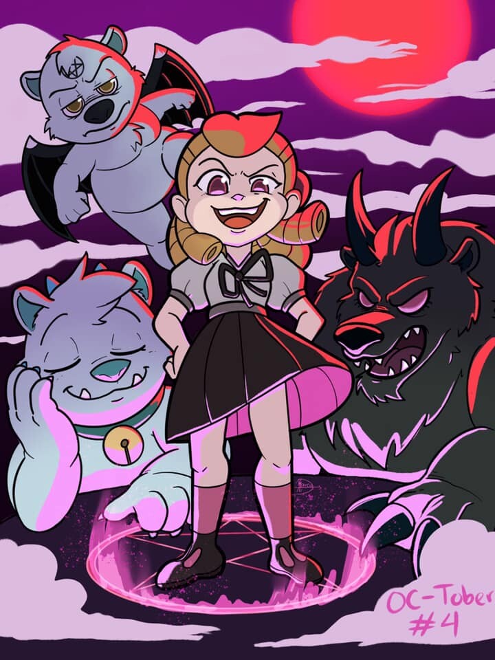 ArtStation - OCtober challenge, days 1-9